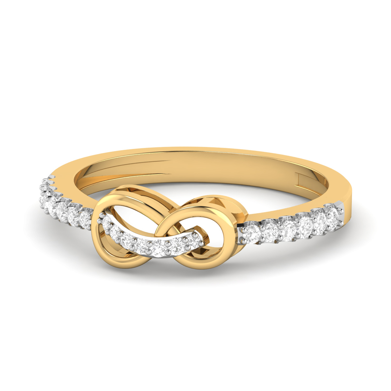 The Ember Diamond Ring | PC Jeweller