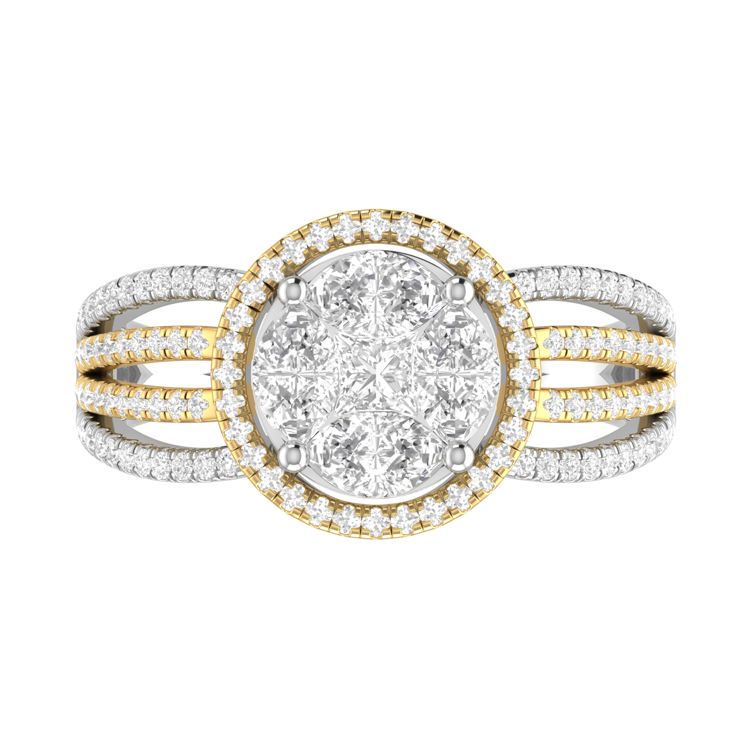 The Zemil Diamond Ring by PC Jeweller