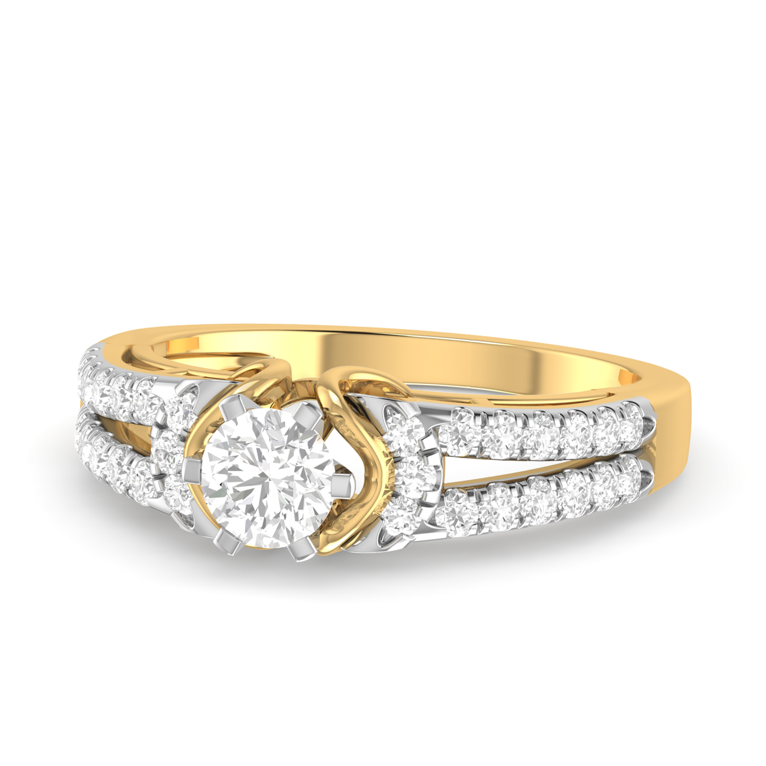 The Rajanya Diamond Ring by PC Jeweller