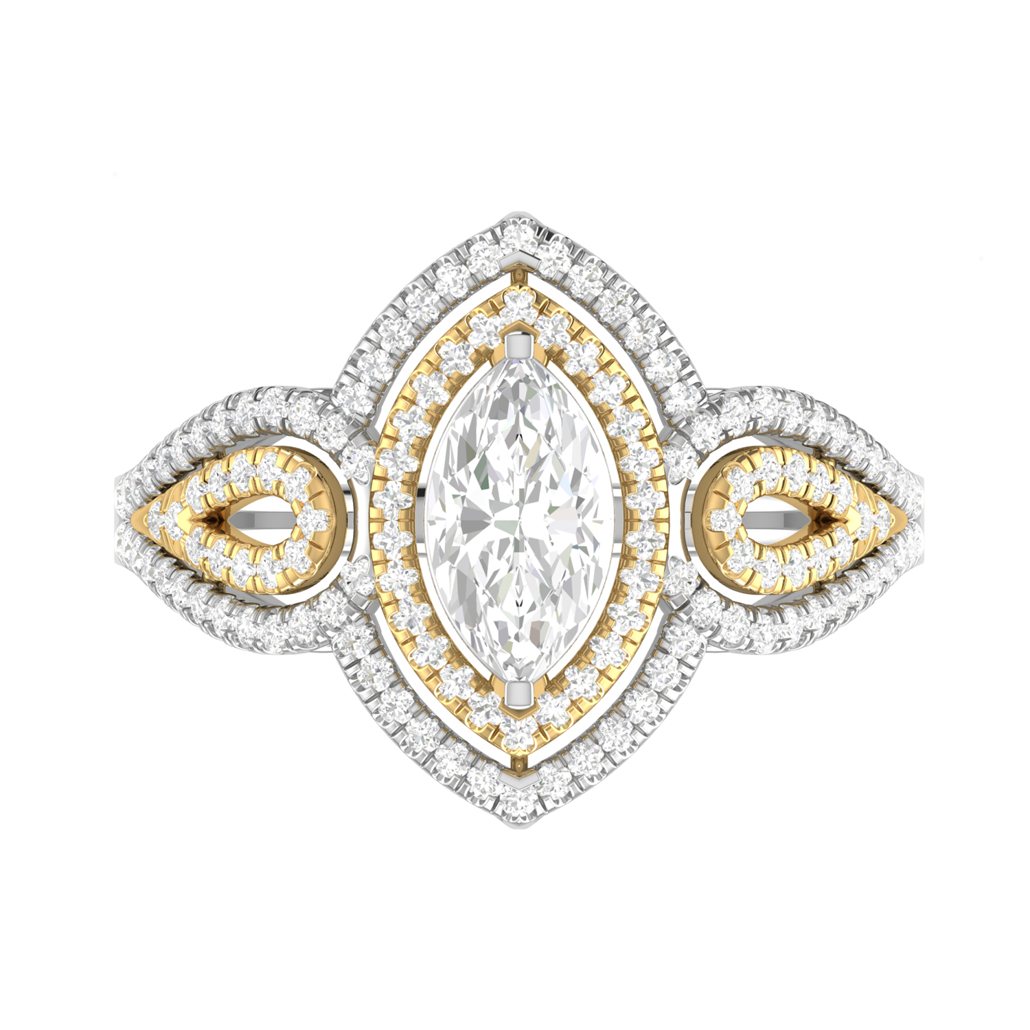 The Abbe Diamond Ring by PC Jeweller
