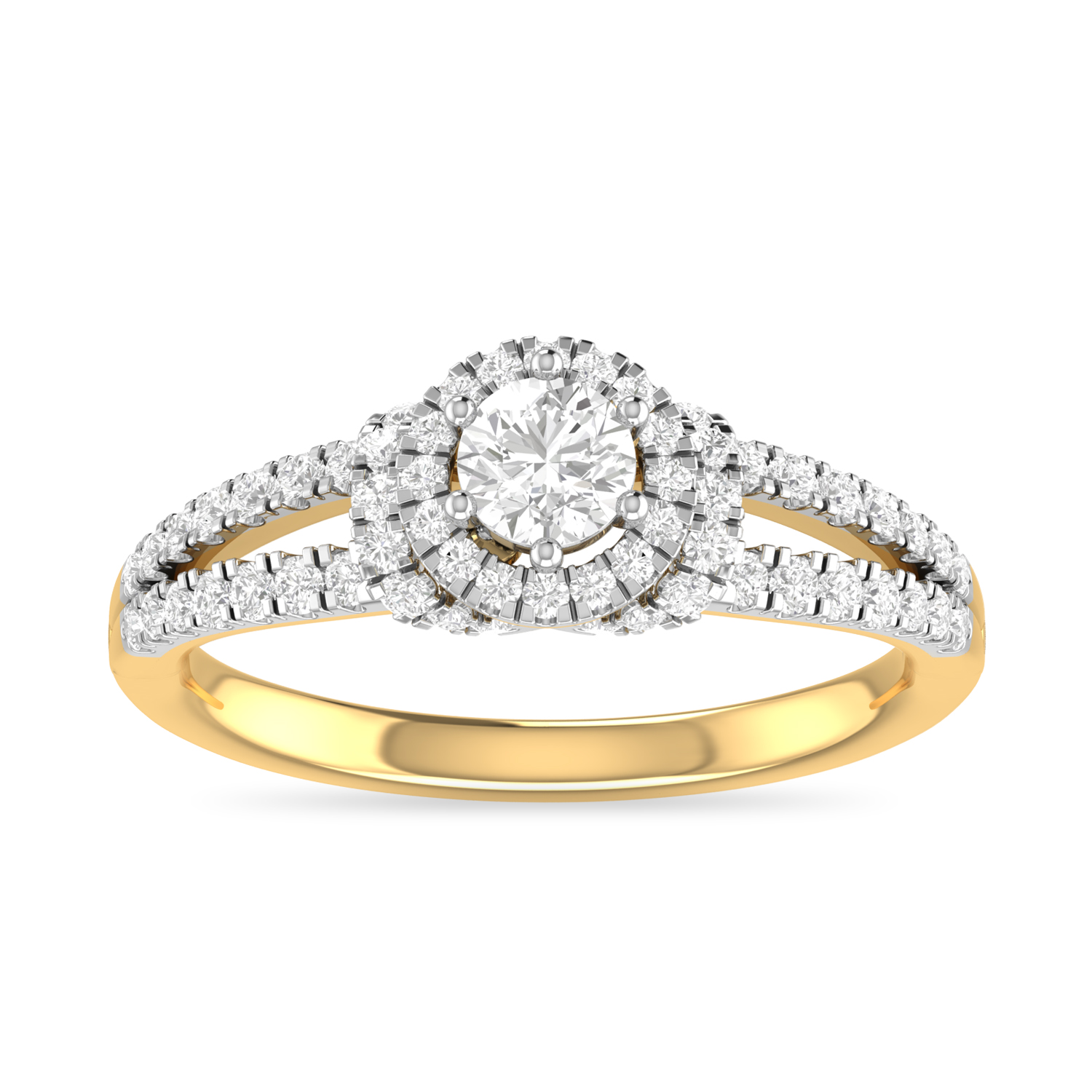The Uswa Diamond Ring by PC Jeweller