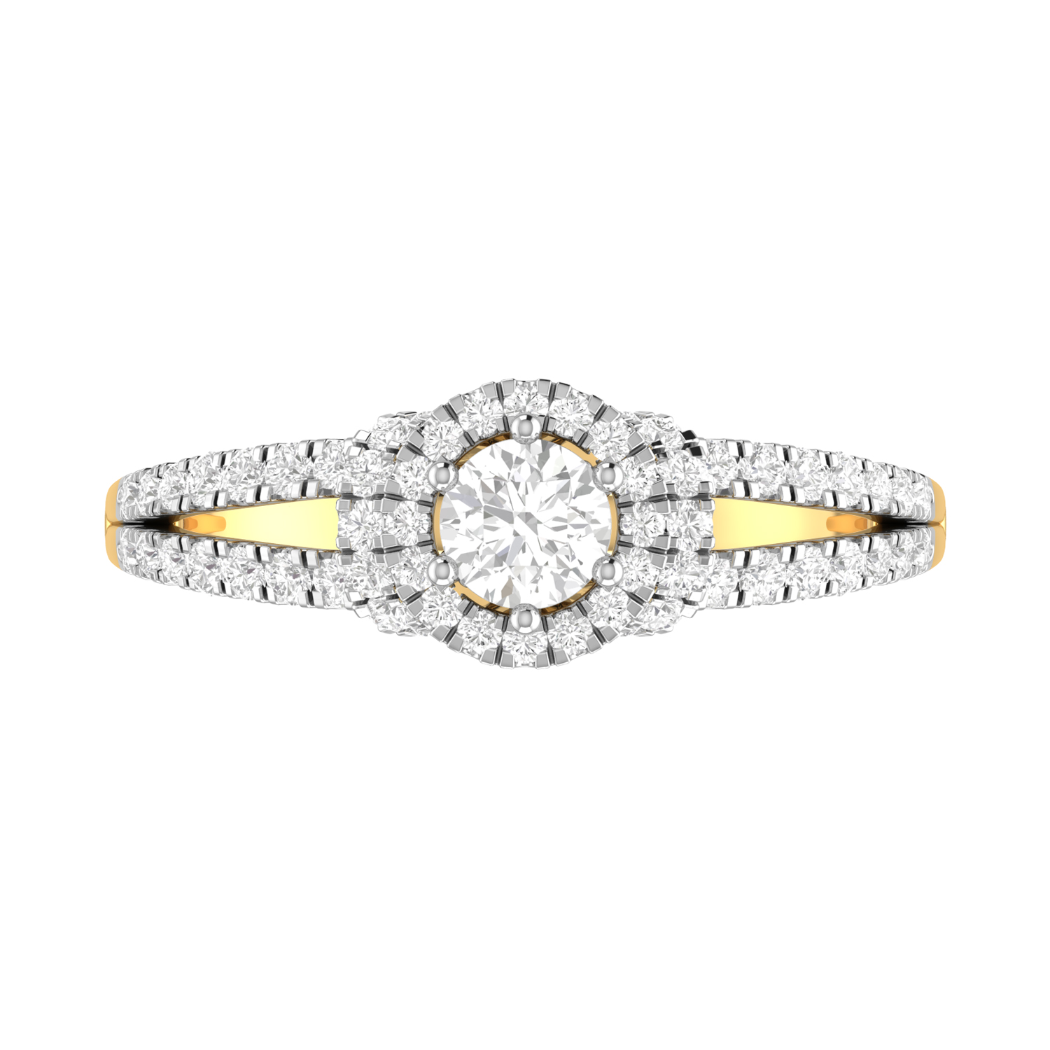 The Uswa Diamond Ring by PC Jeweller