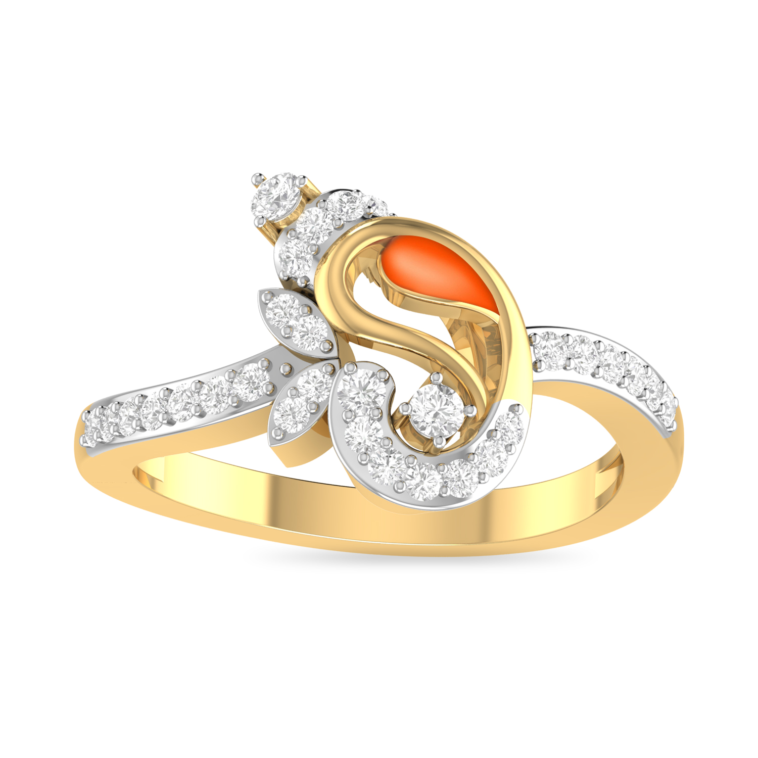 The Vaishali Diamond Ring by PC Jeweller