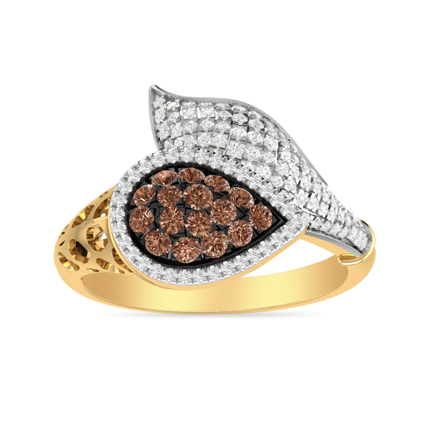 The Vanilla Diamond Ring by PC Jeweller