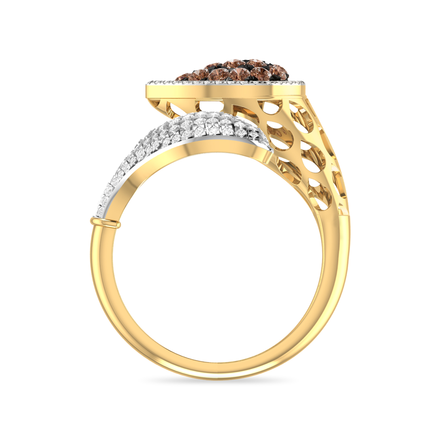 The Vanilla Diamond Ring by PC Jeweller