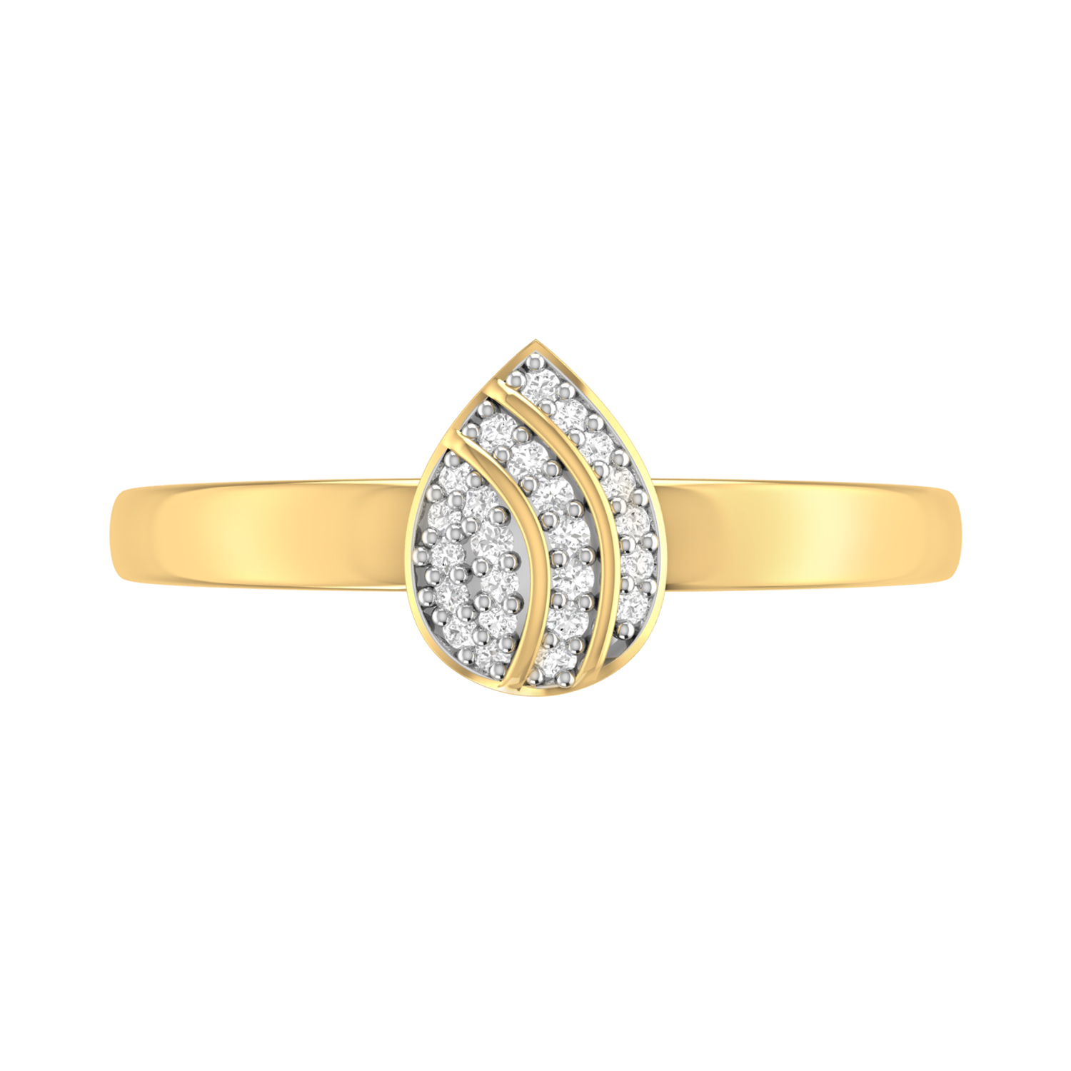 The Glint Diamond Ring by PC Jeweller