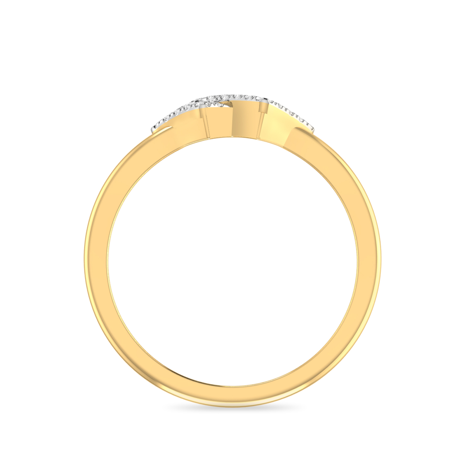 The Dash Diamond Ring by PC Jeweller
