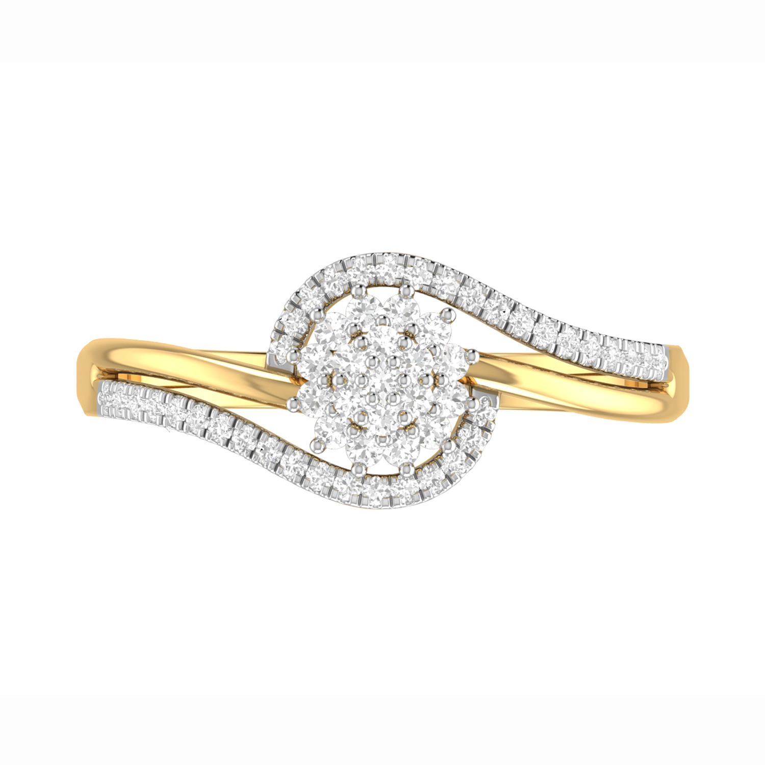 The Blink Diamond Ring by PC Jeweller