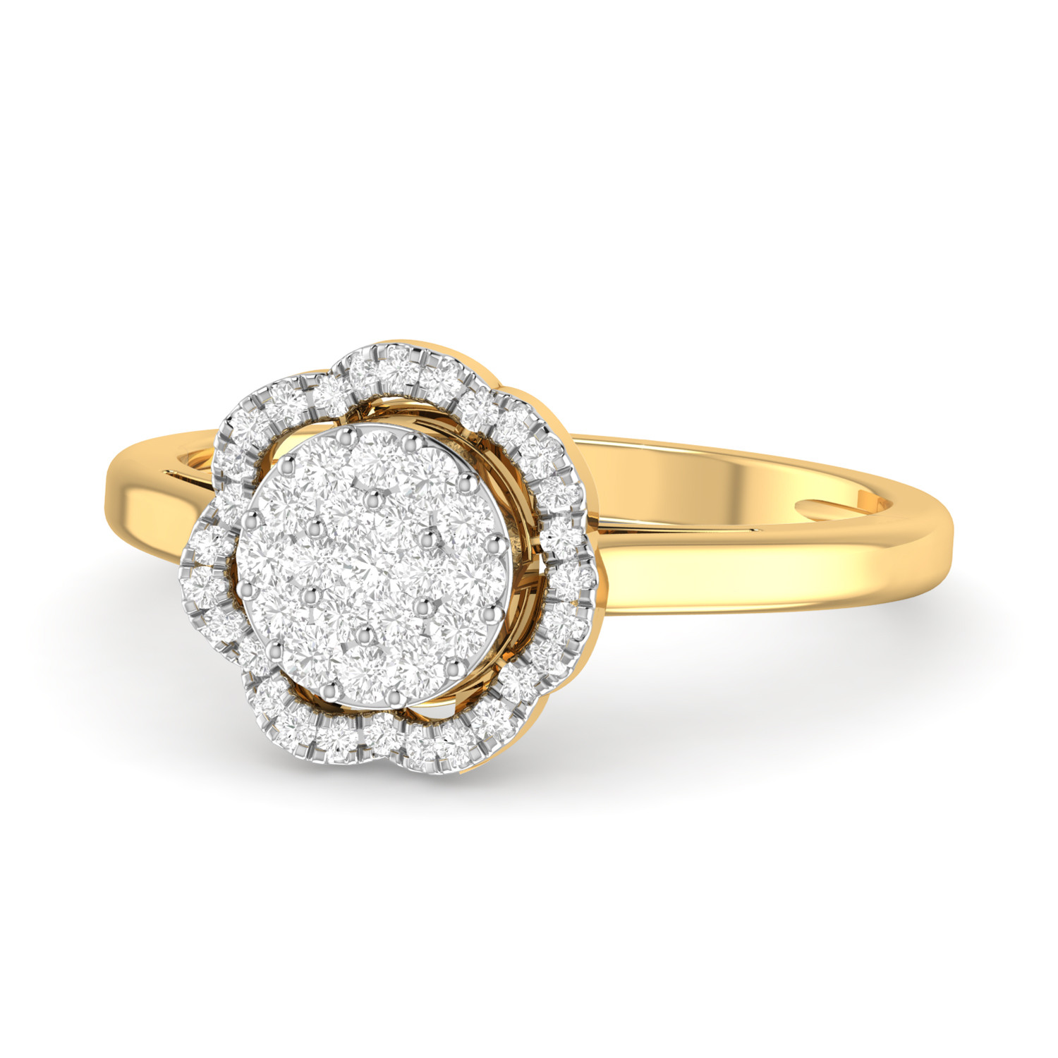 The Poulina Diamond Ring by PC Jeweller