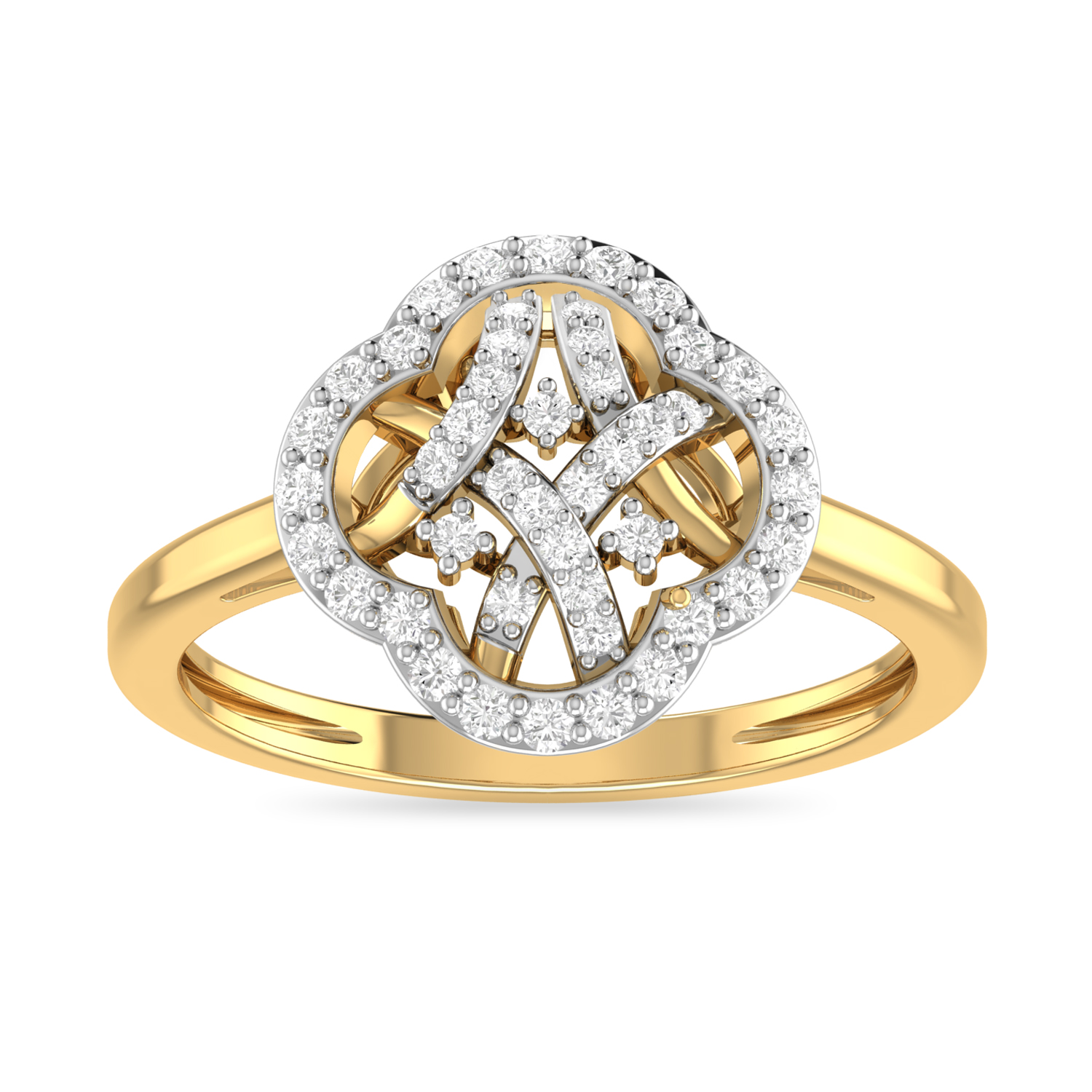 The Freesia Diamond Ring by PC Jeweller