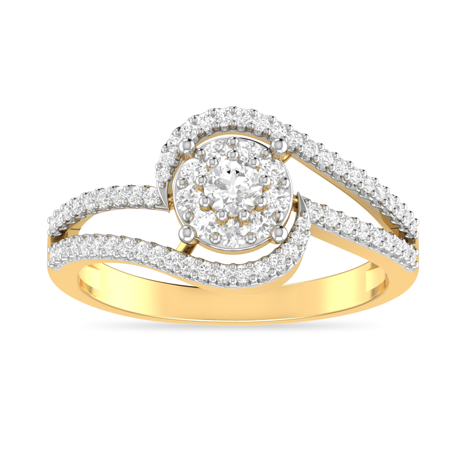 The Gerrit Diamond Ring by PC Jeweller