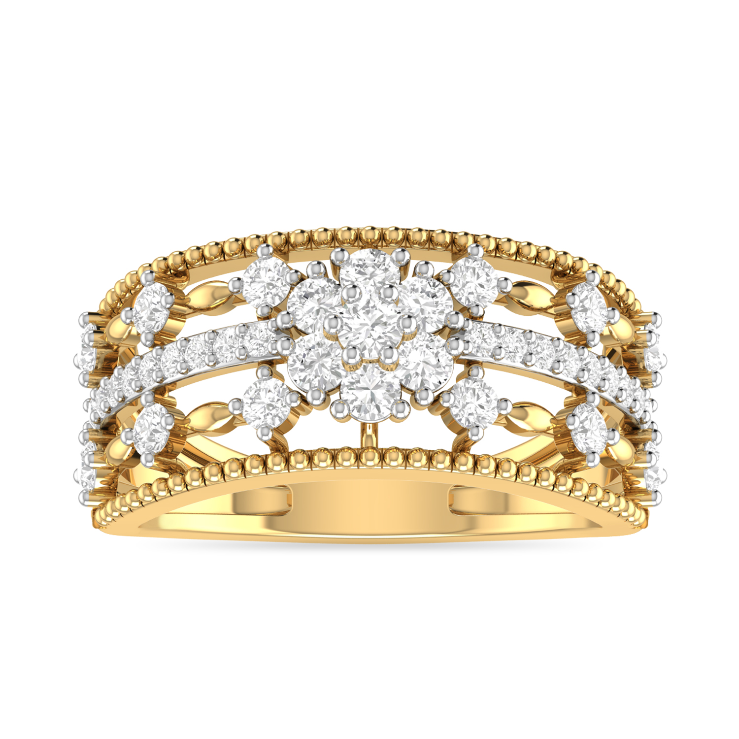 The Splendor Diamond Ring by PC Jeweller