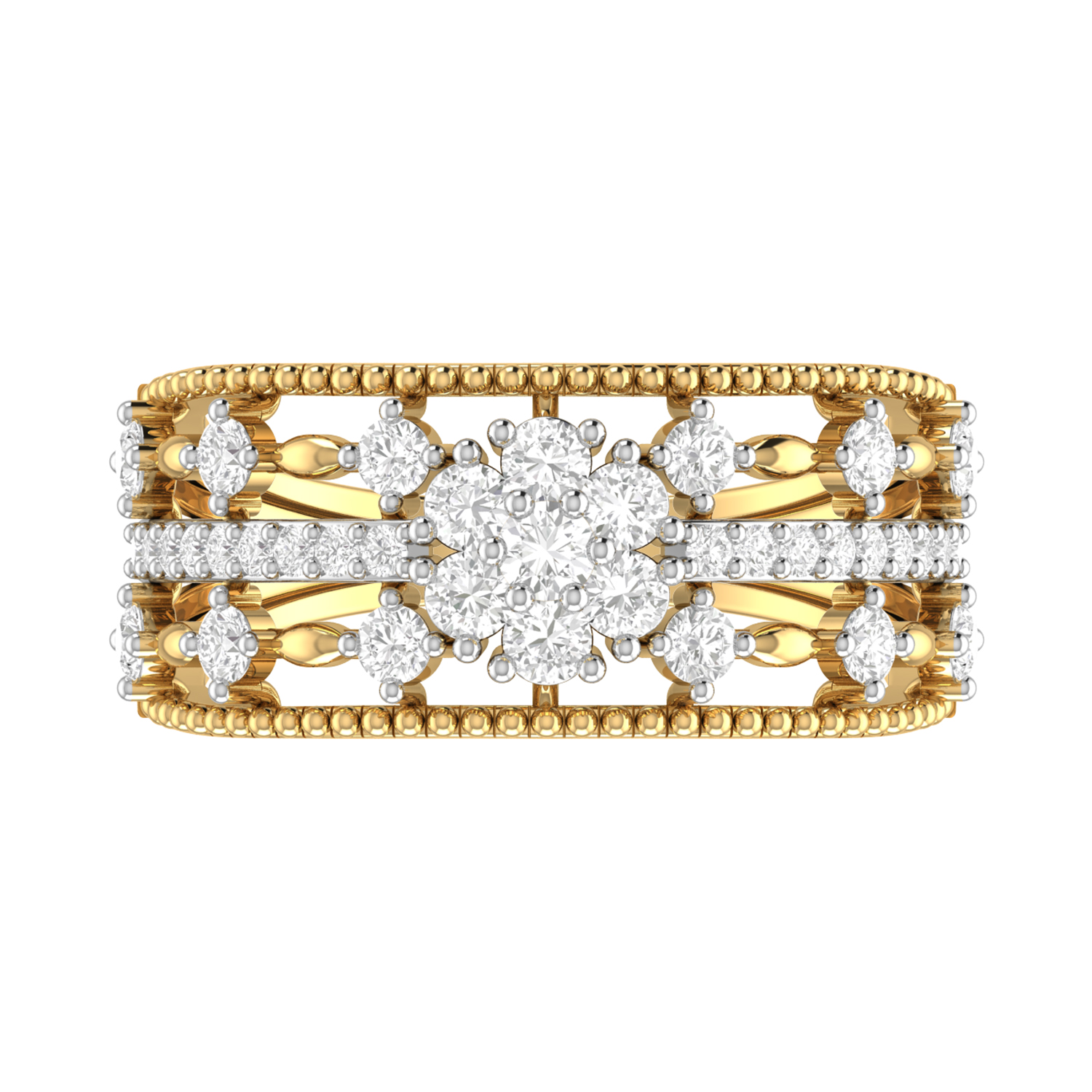 The Splendor Diamond Ring by PC Jeweller