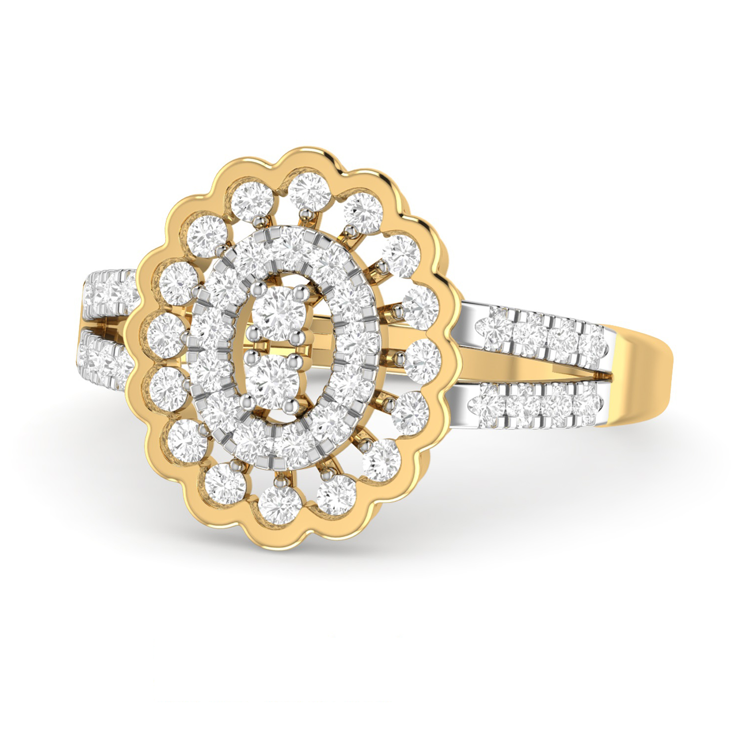 The Jannis Diamond Ring by PC Jeweller
