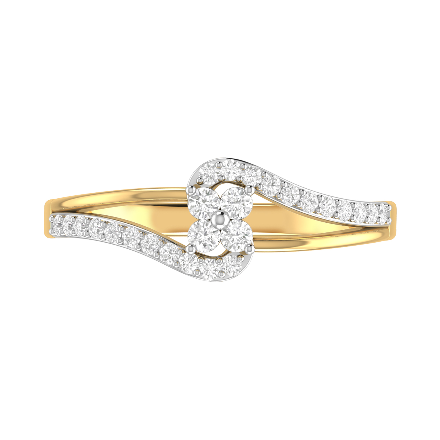 The Jenita Diamond Ring by PC Jeweller