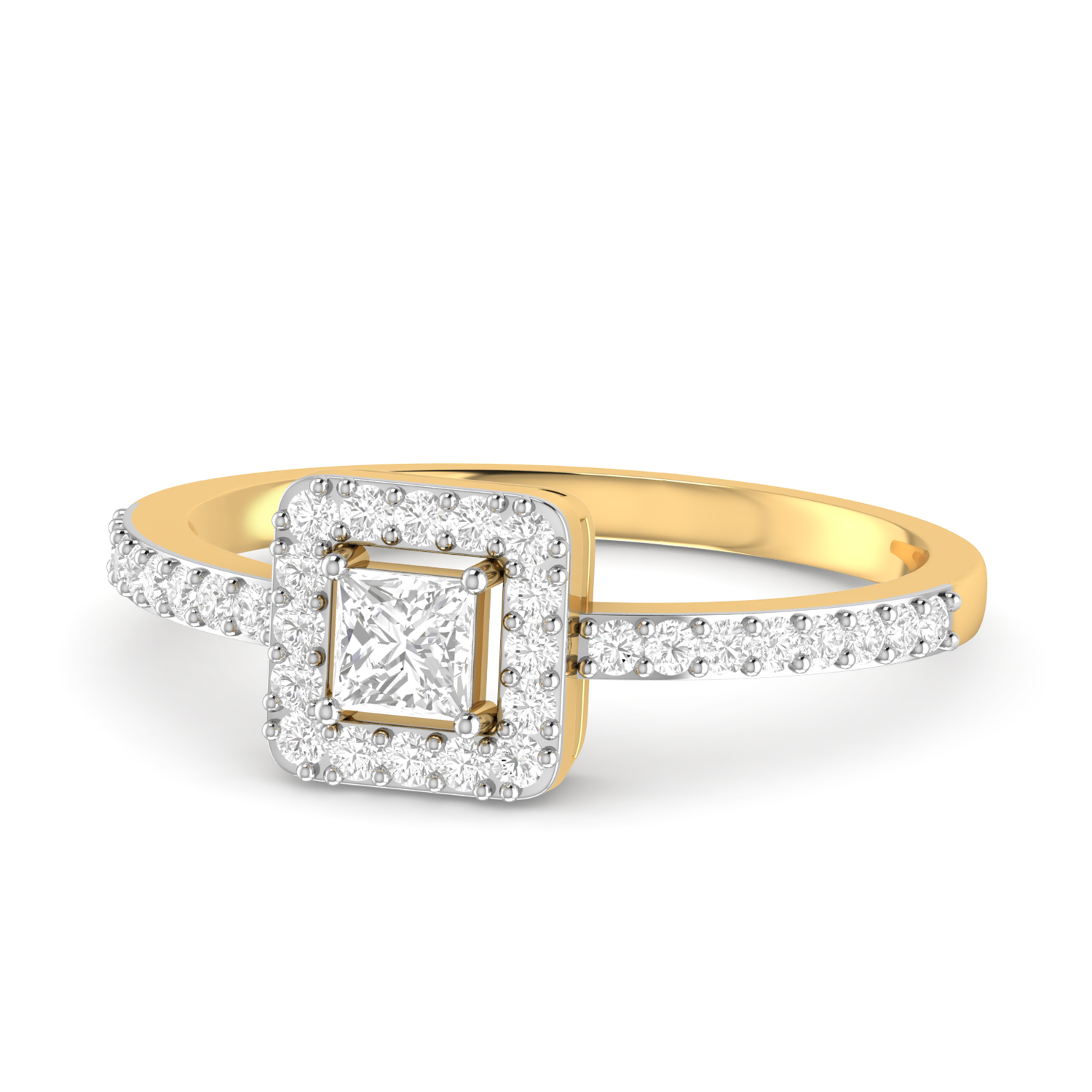 The Chandraprabha Diamond Ring by PC Jeweller