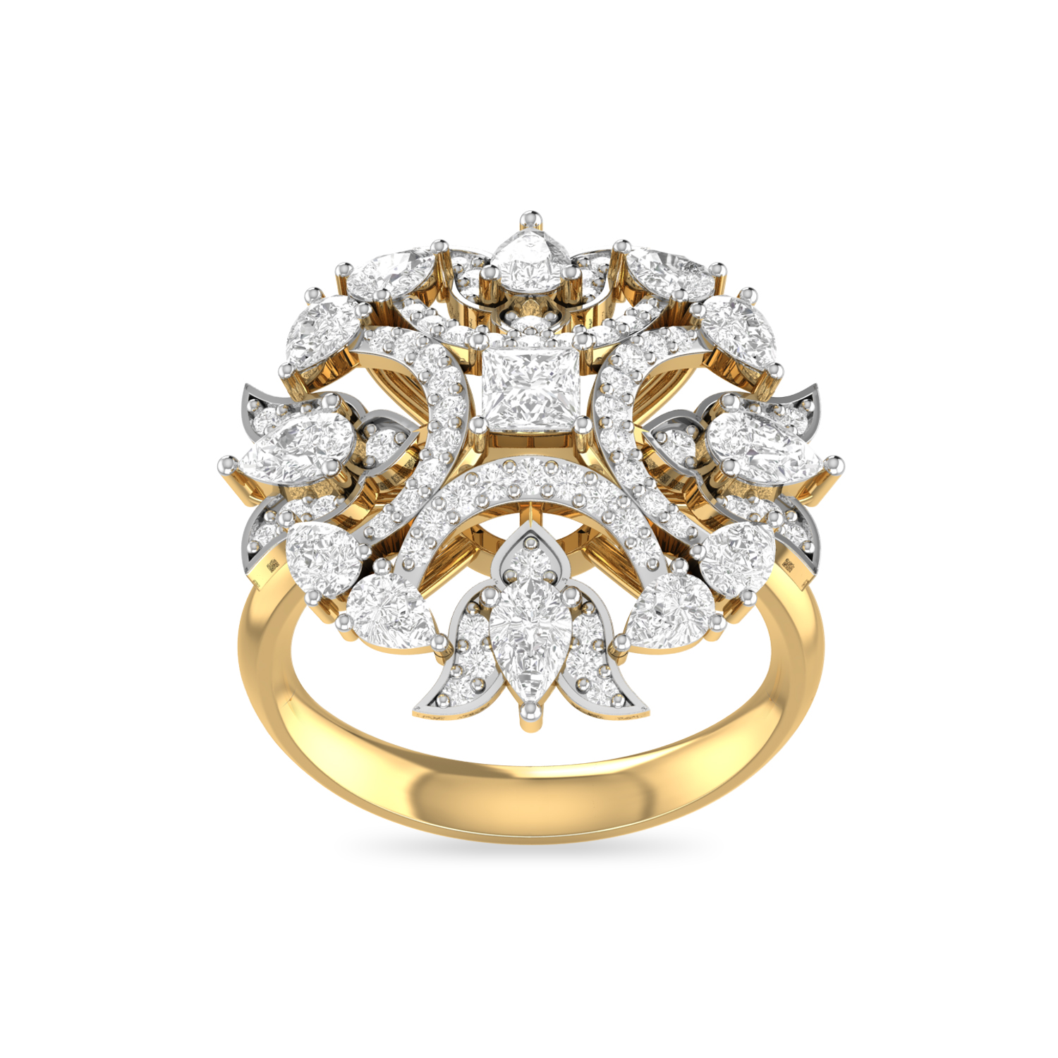 The Palaksi Diamond Ring by PC Jeweller