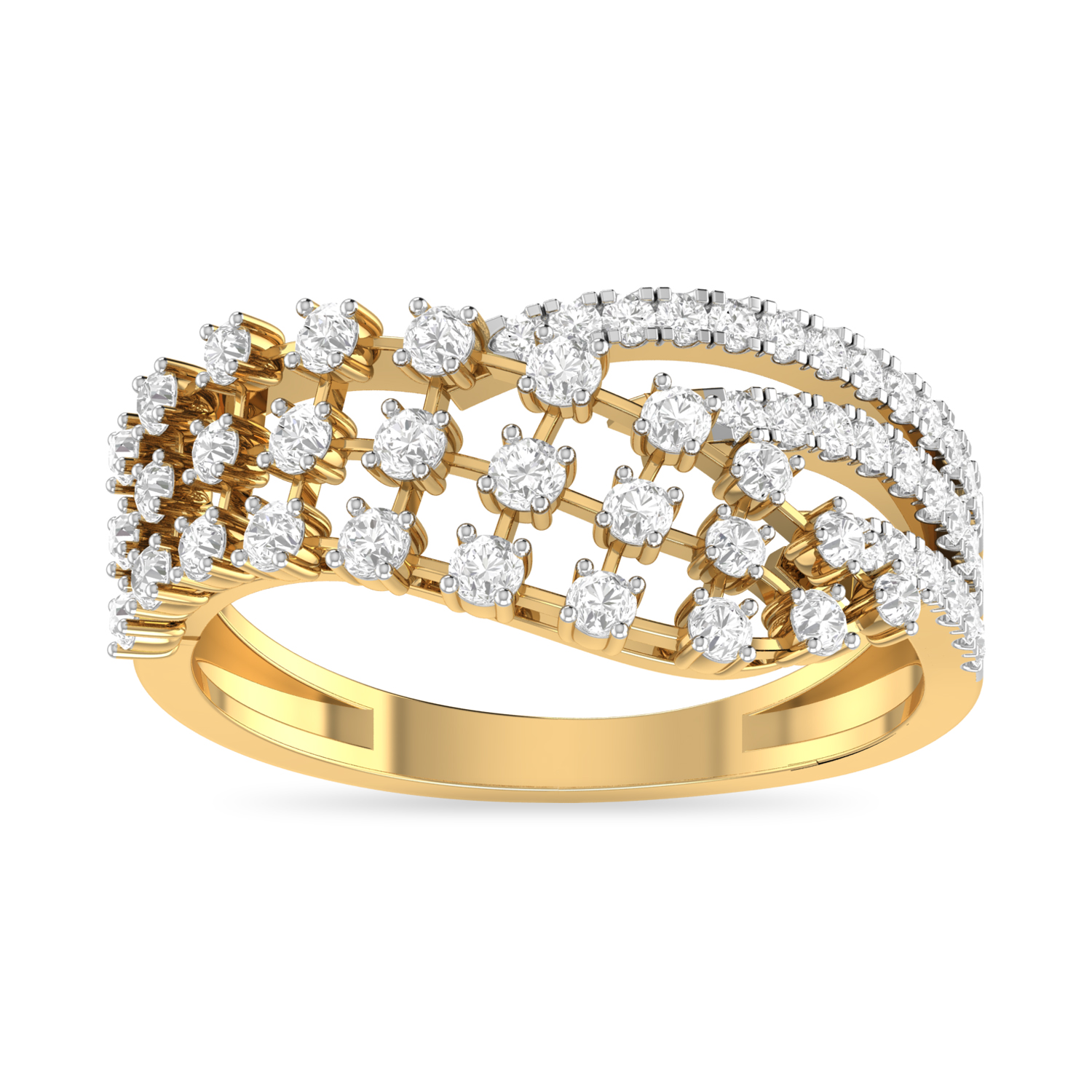 The Jivika Diamond Ring by PC Jeweller