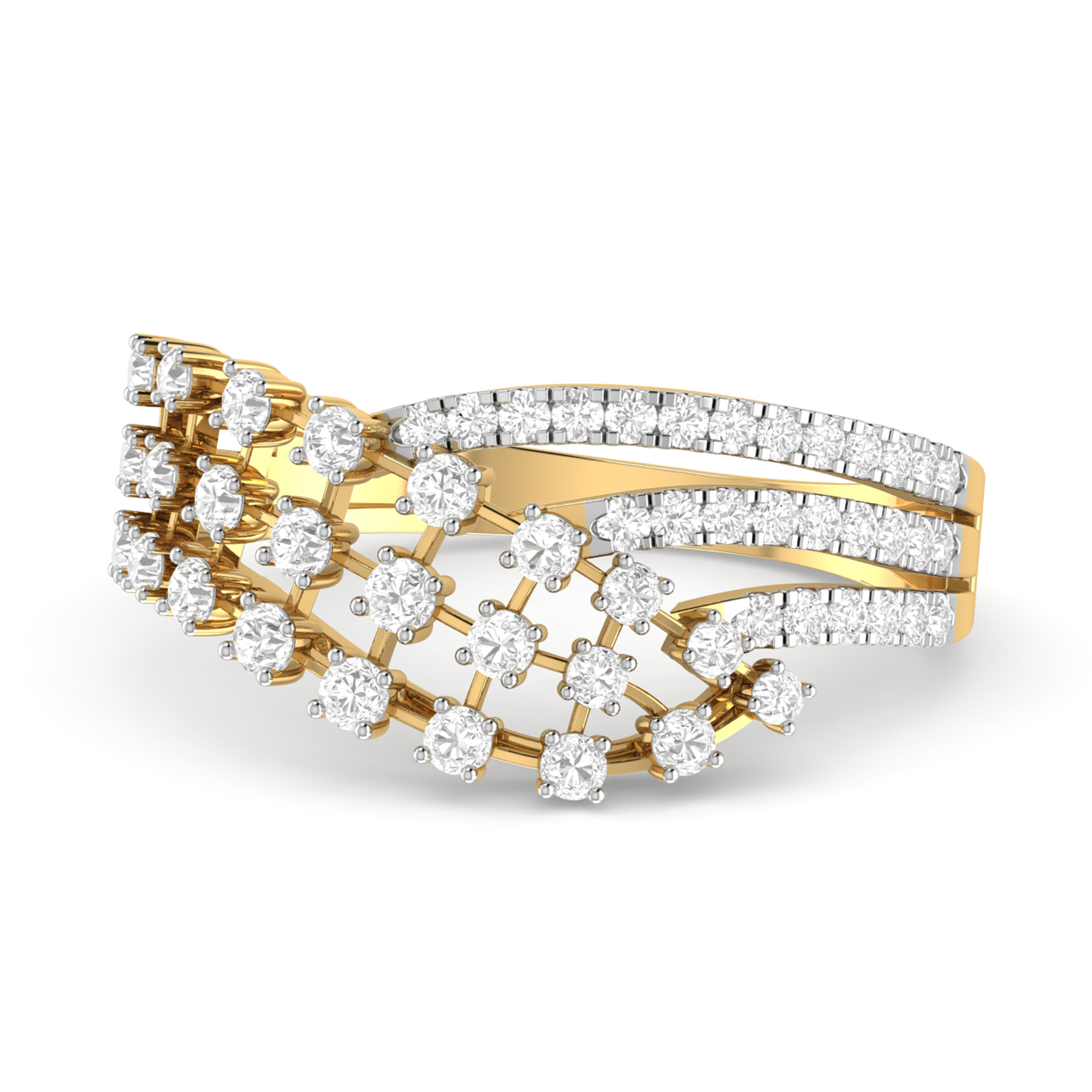 The Jivika Diamond Ring by PC Jeweller