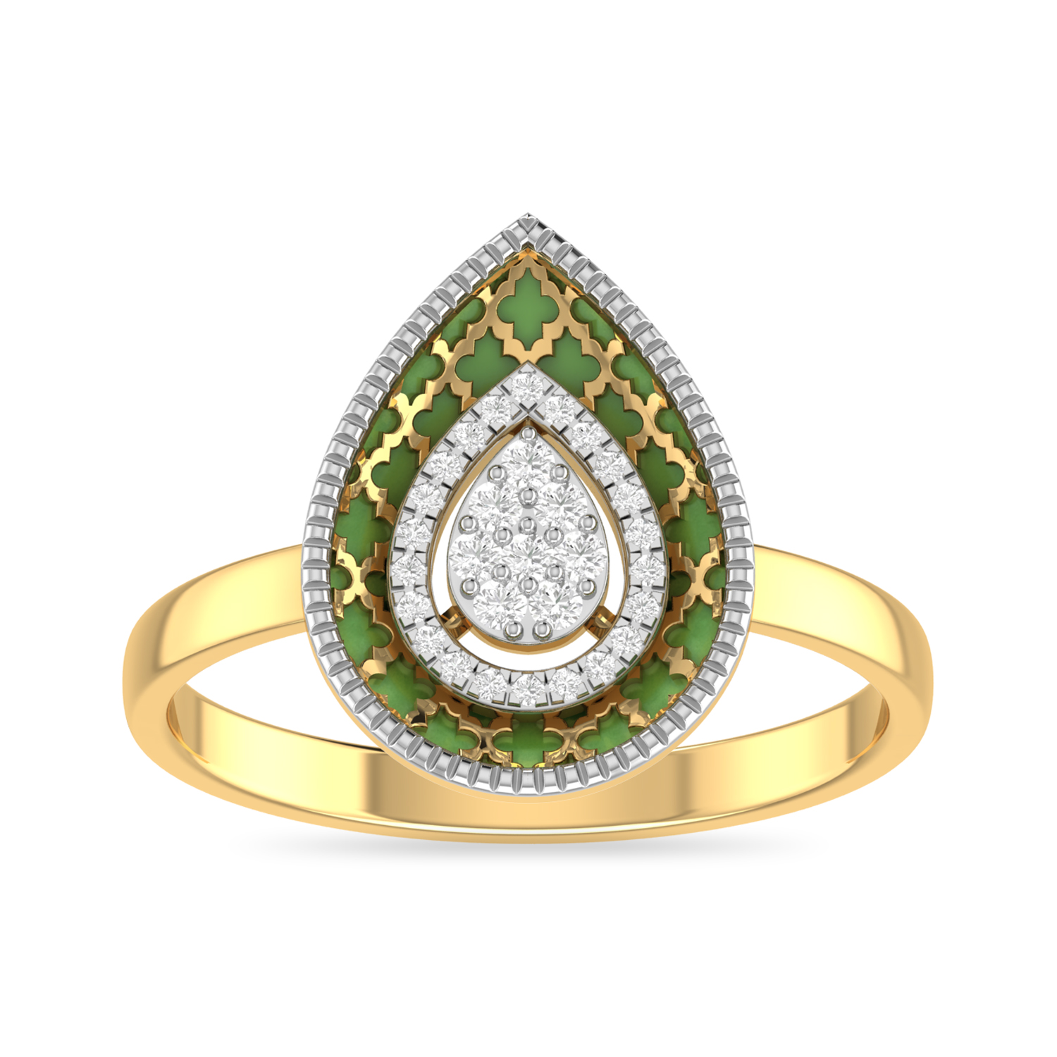 The Mahor Diamond Ring by PC Jeweller