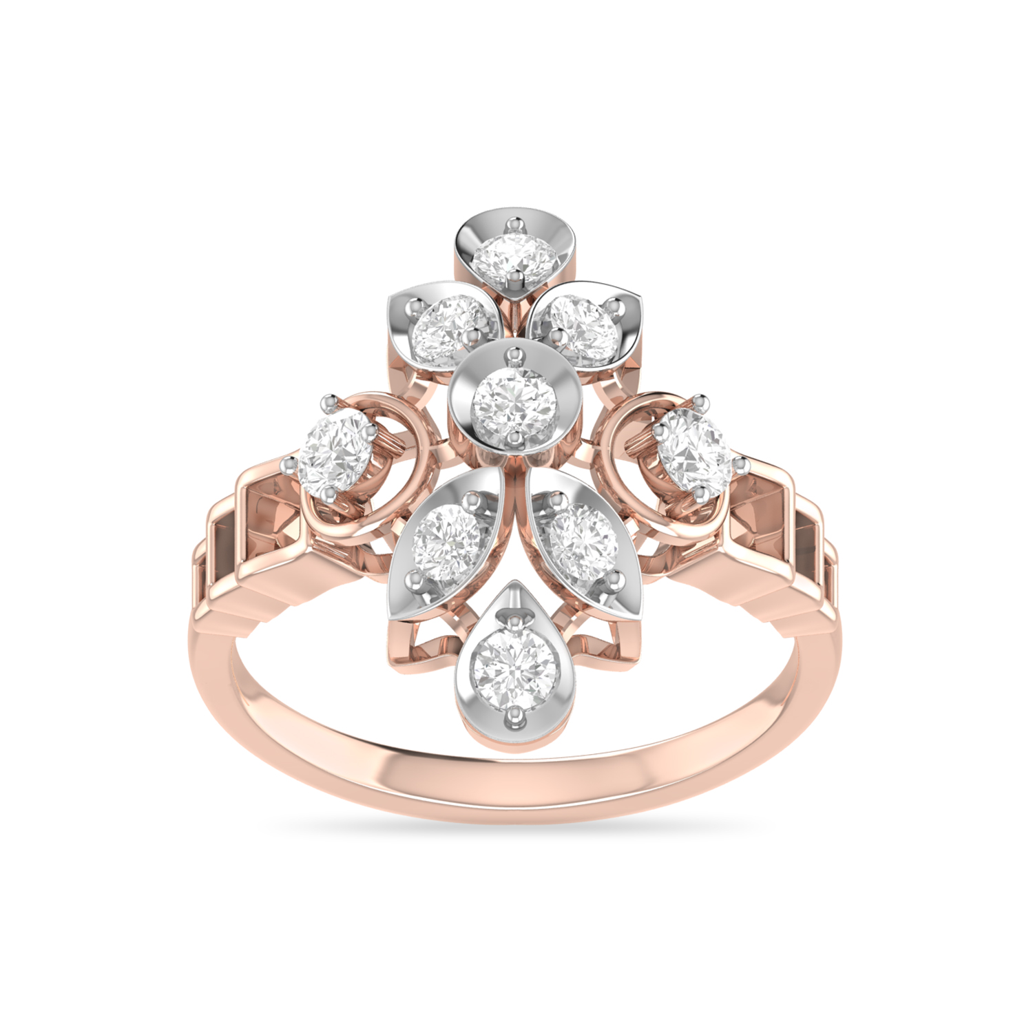 The Giva Diamond Ring by PC Jeweller
