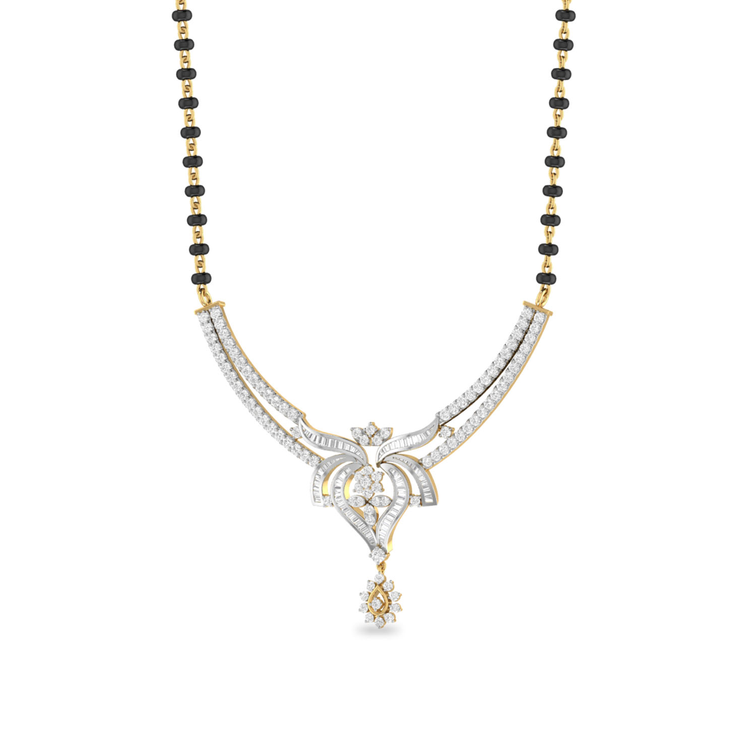 The Yenta Diamond Mangalsutra by PC Jeweller