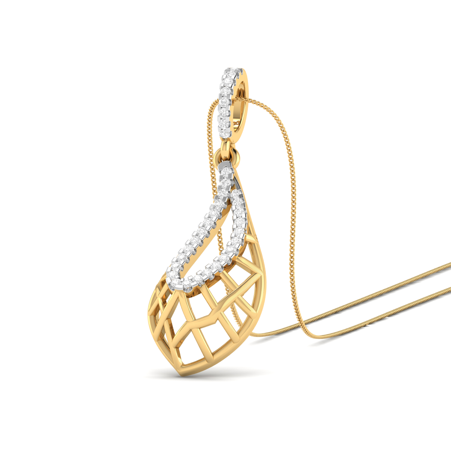 The Murchadh Diamond Pendant by PC Jeweller