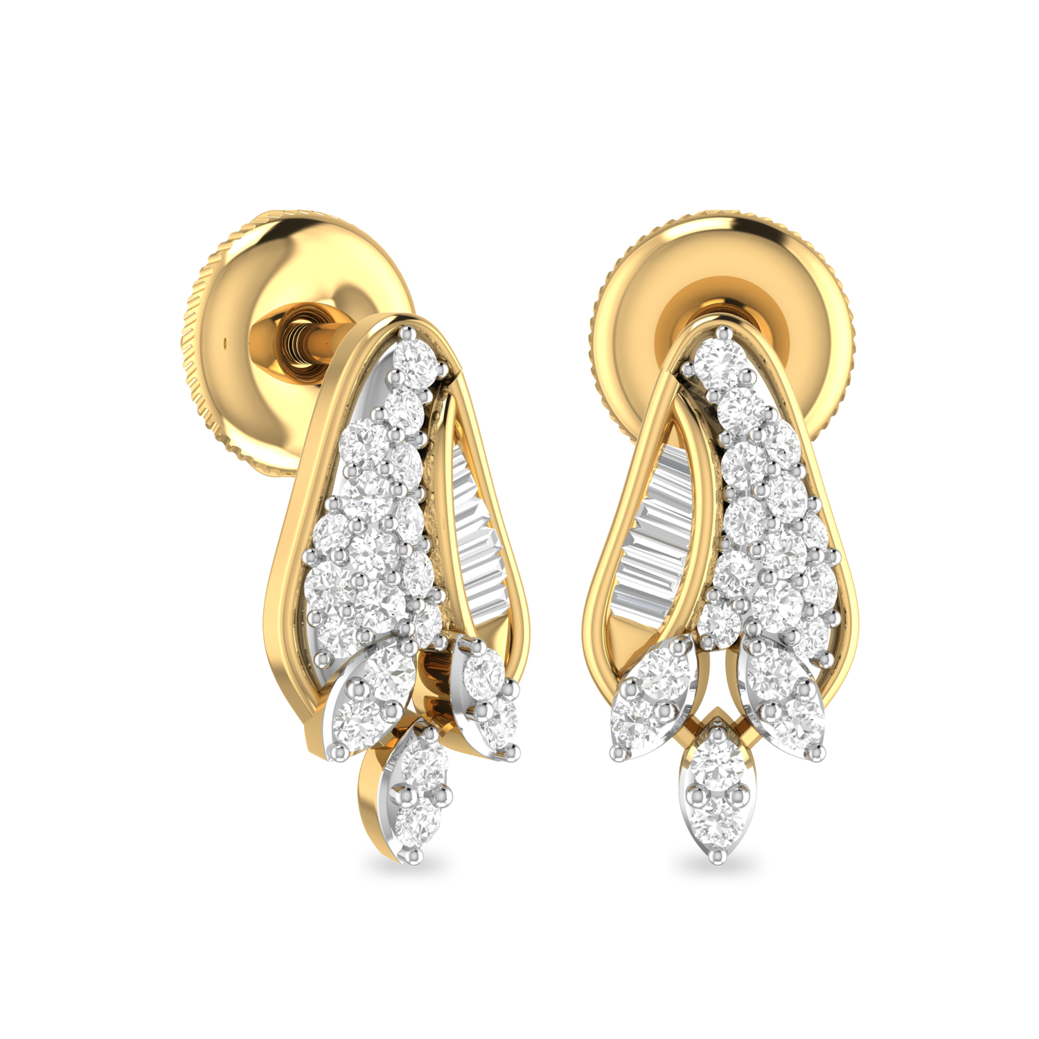The Frantz Diamond Earrings | PC Jeweller