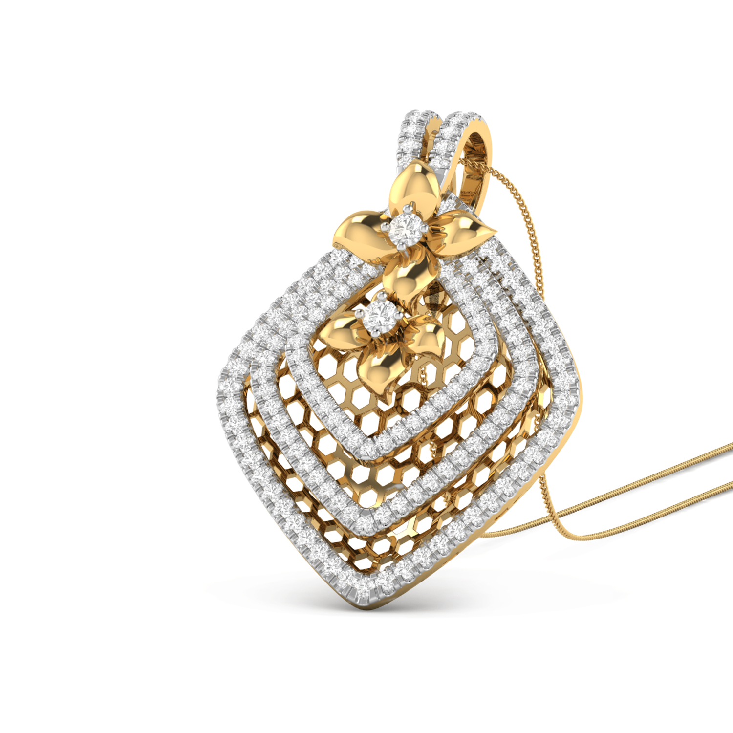 The Roark Diamond Pendant | PC Jeweller