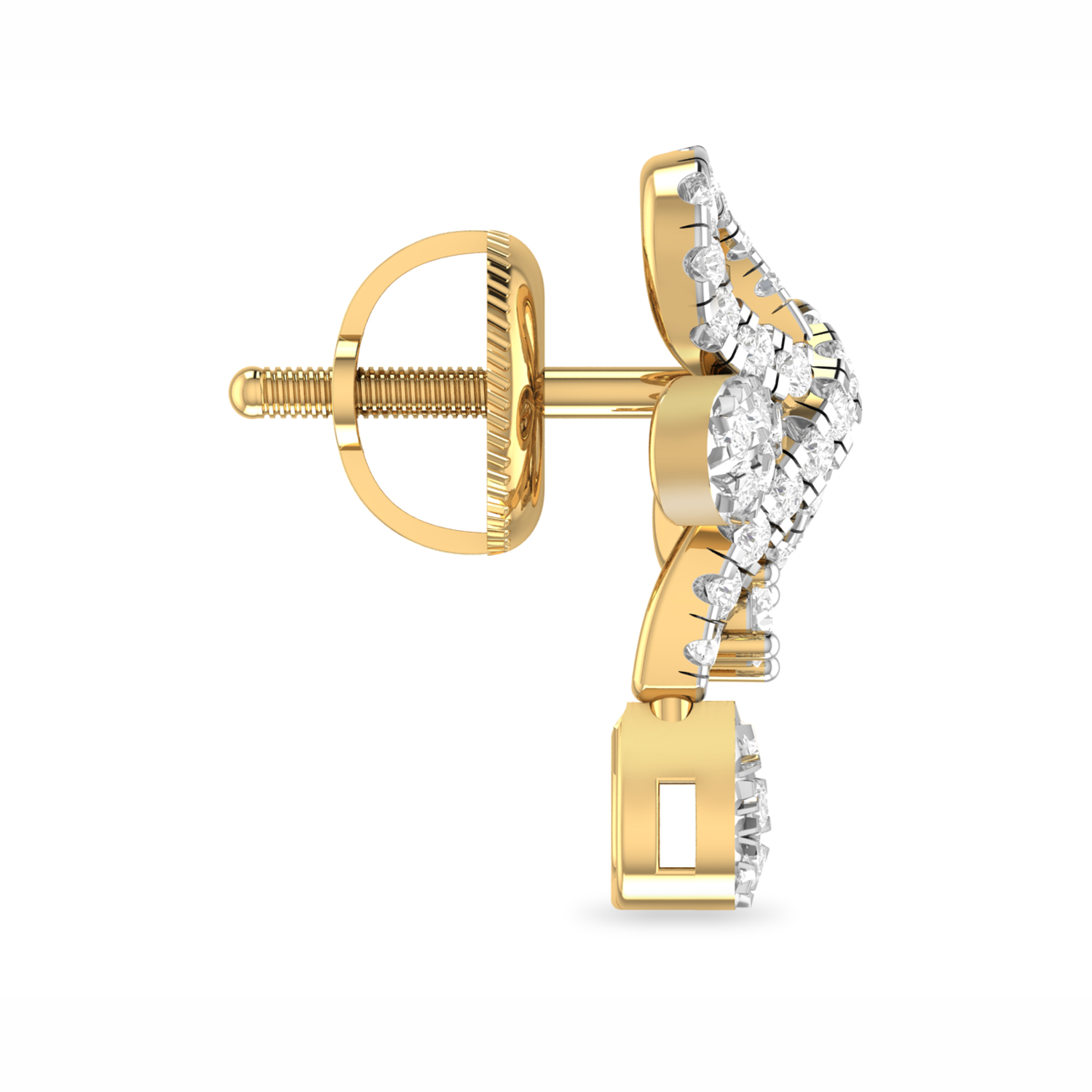 The Tito Diamond Earrings | PC Jeweller