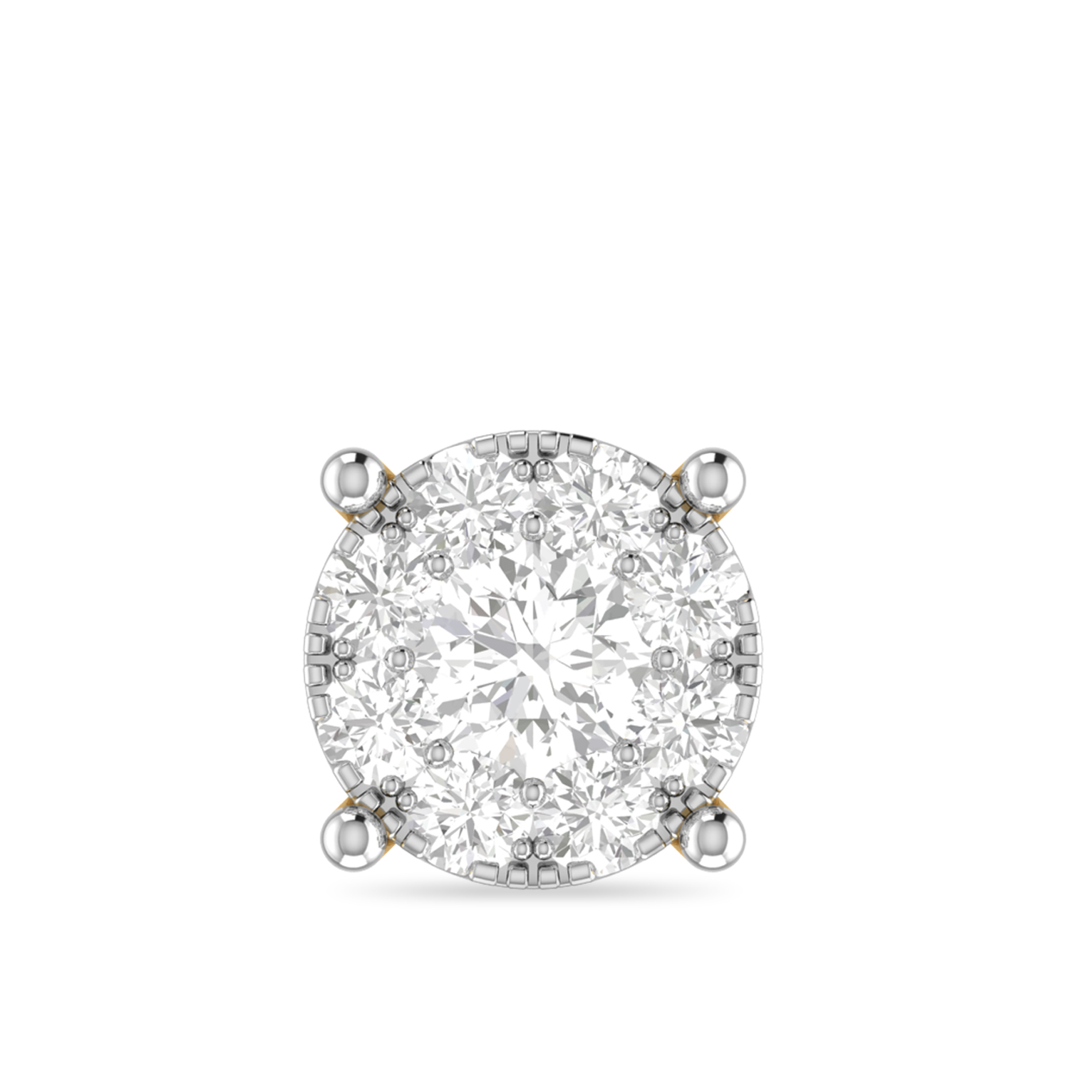 The Freda Diamond Earrings by PC Jeweller