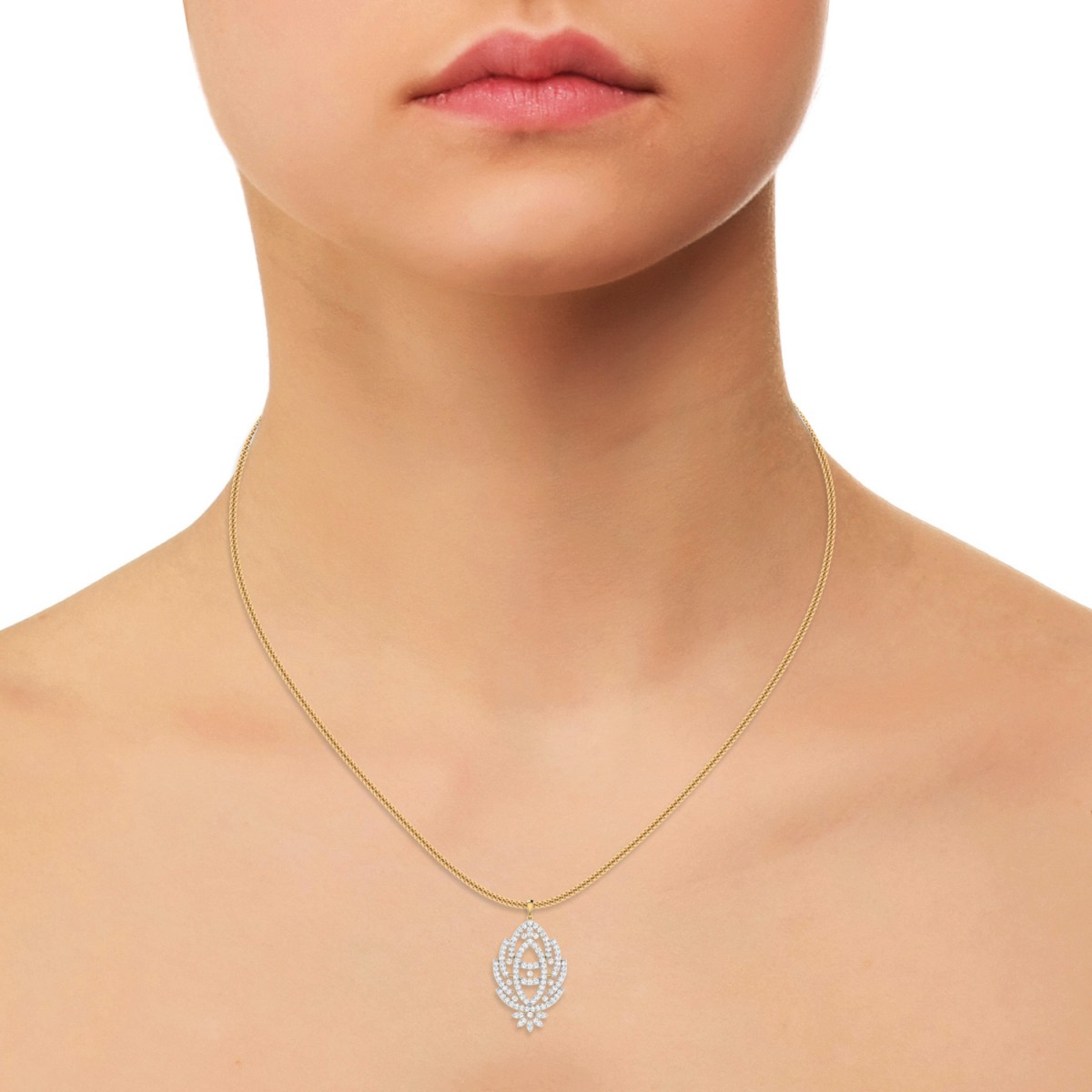 The Anat Diamond Pendant | PC Jeweller