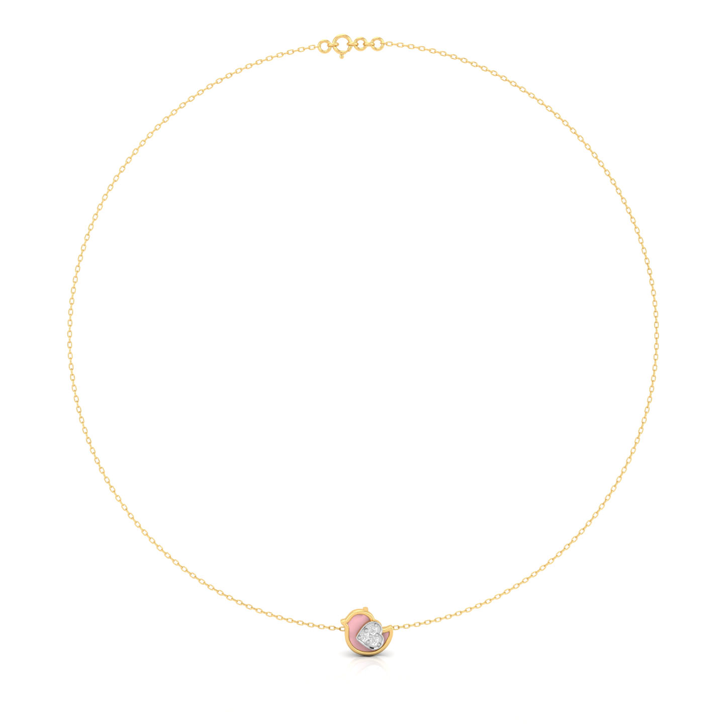 The Kadli Diamond Pendant by PC Jeweller