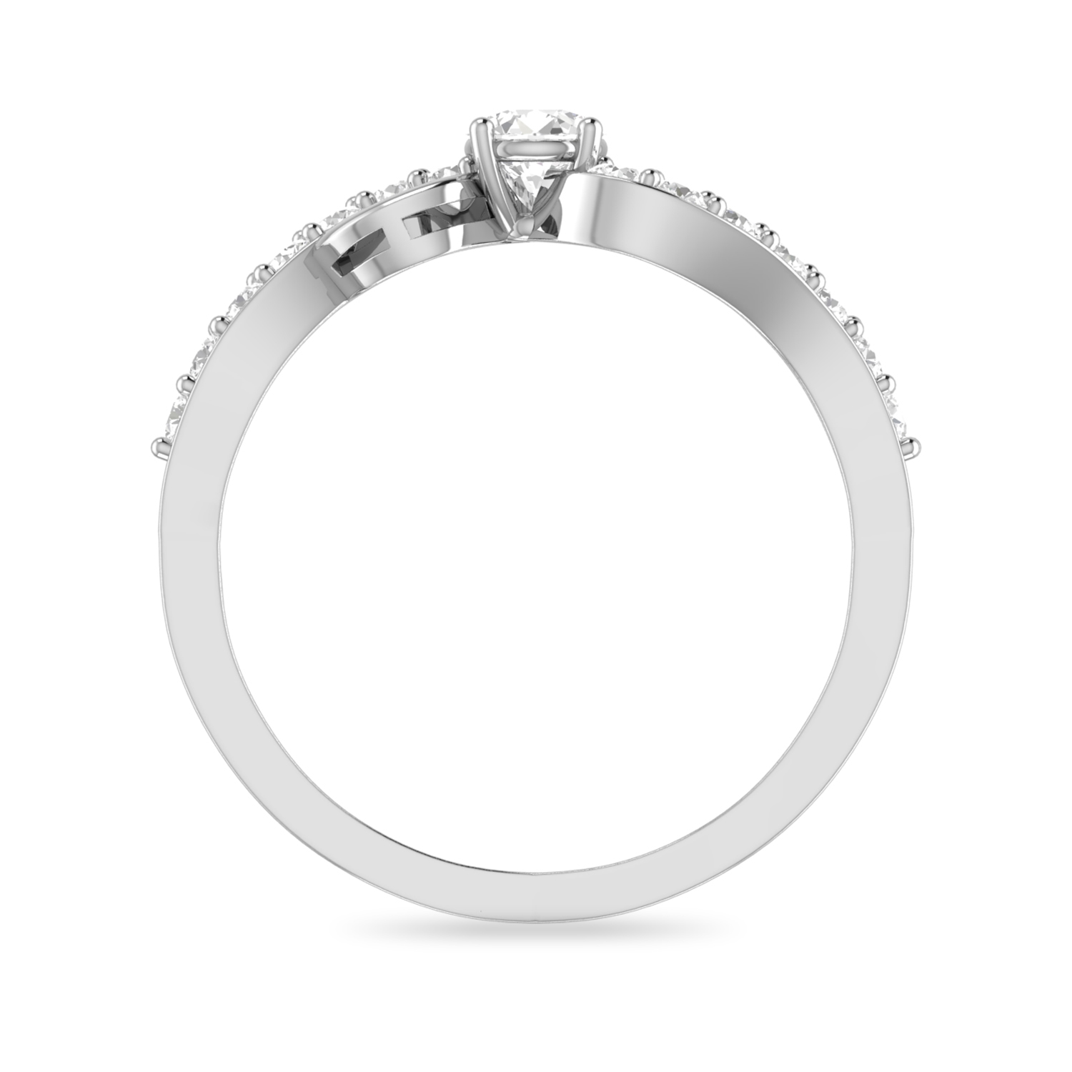 The Forbia Solitaire Diamond Ring by PC Jeweller