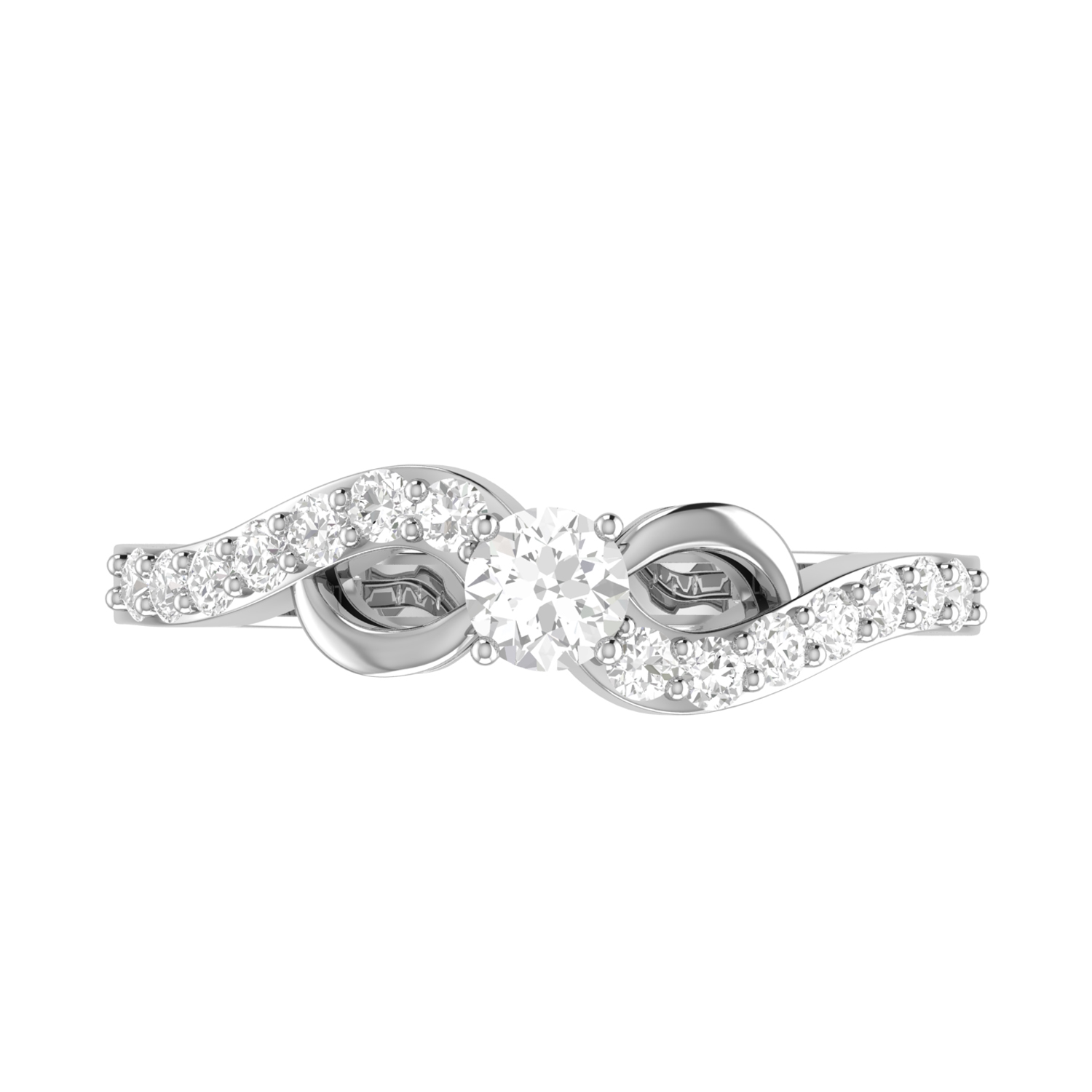 The Forbia Solitaire Diamond Ring by PC Jeweller