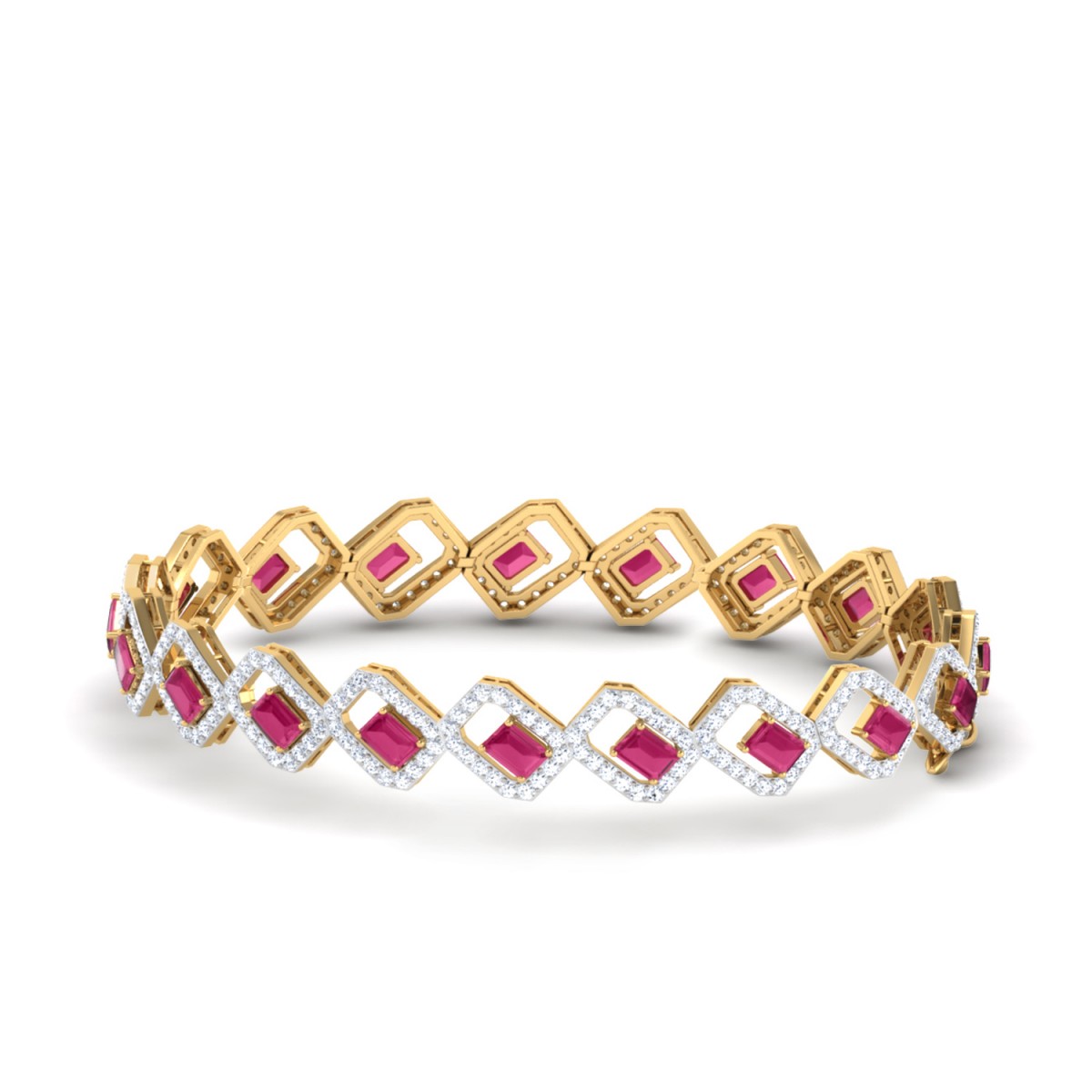 The Aarul Diamond &amp;amp;amp;amp;amp;amp; Gemstone Bracelet | PC Jeweller
