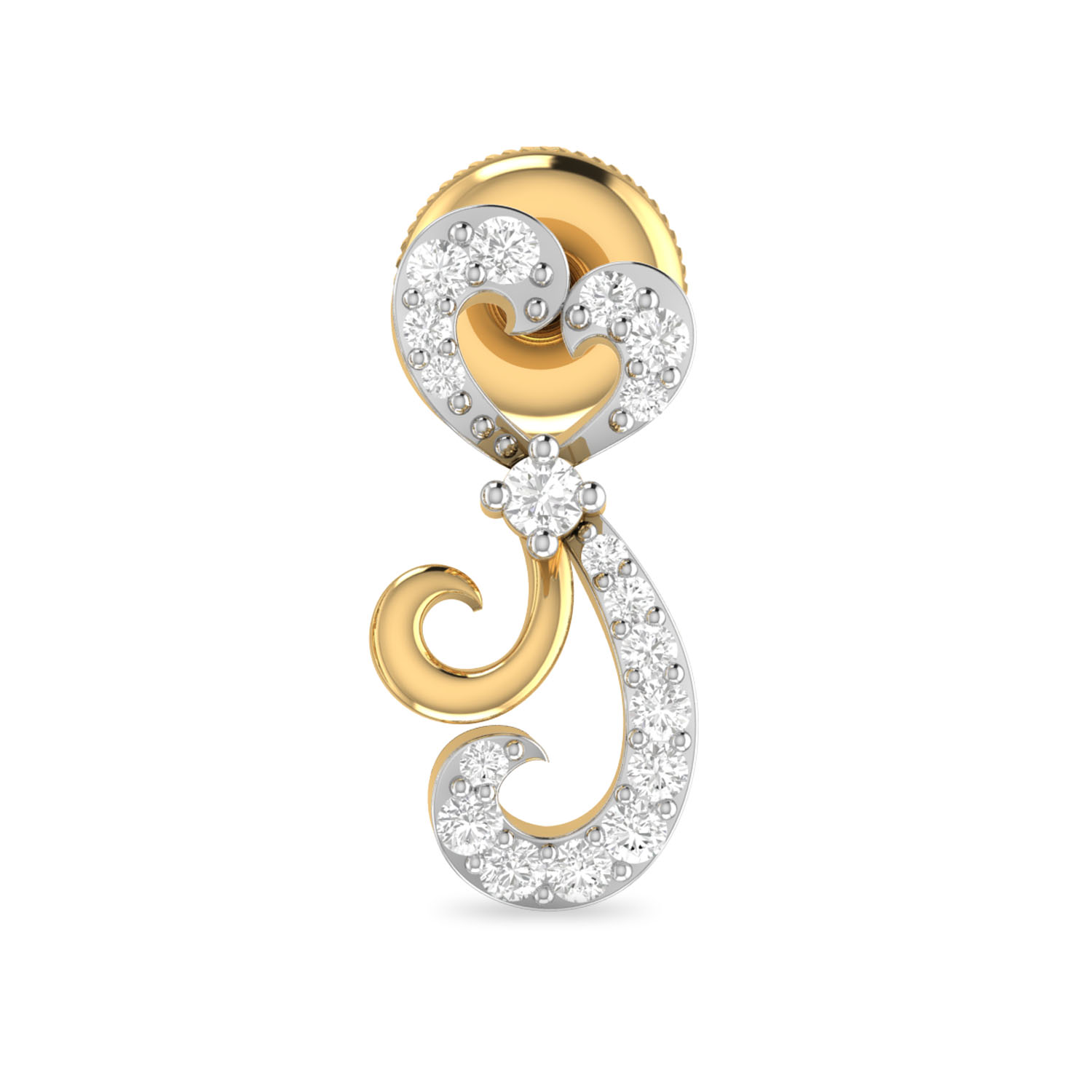 The Balas Gold Earrings | PC Jeweller