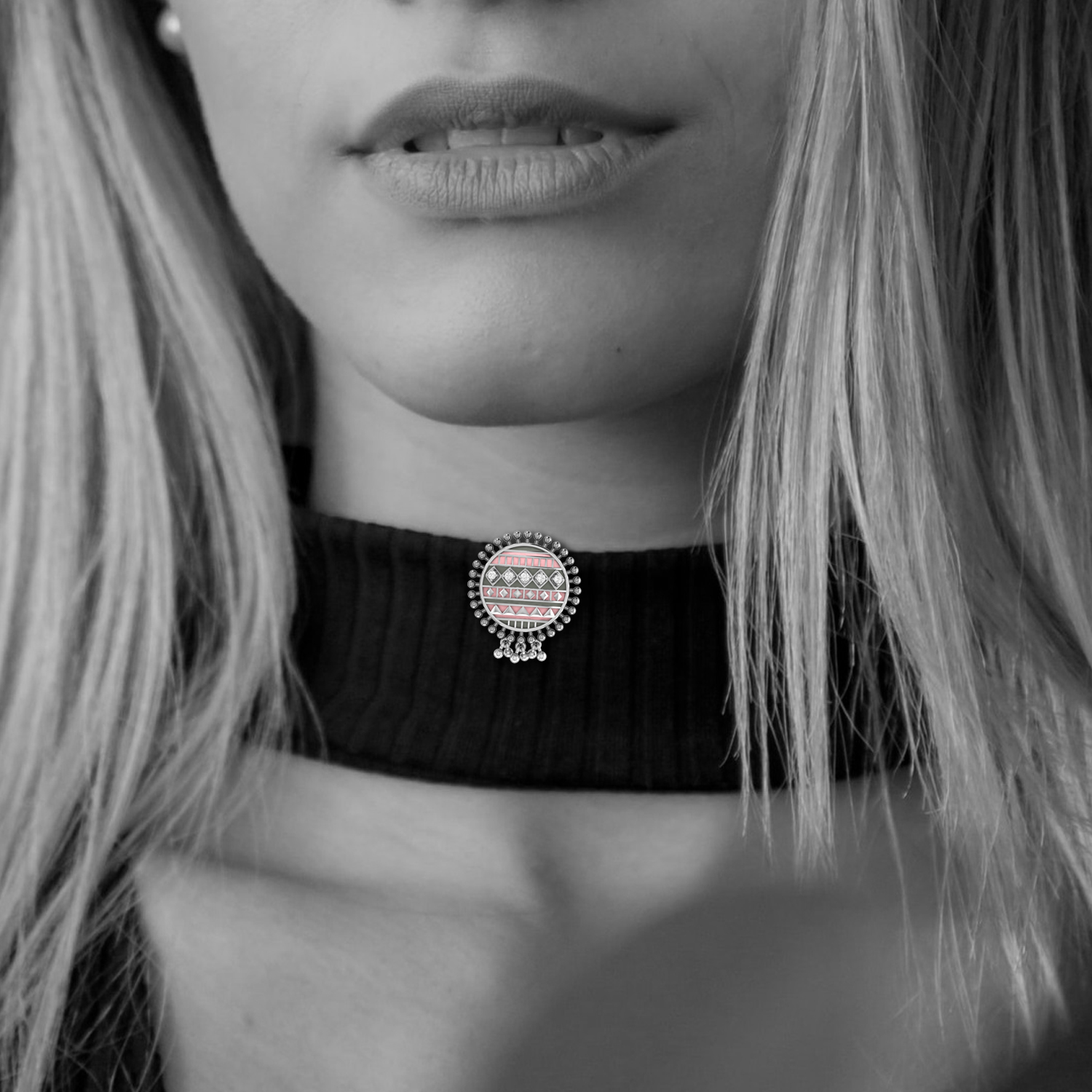 The Dashini Silver Earrings by PC Jeweller