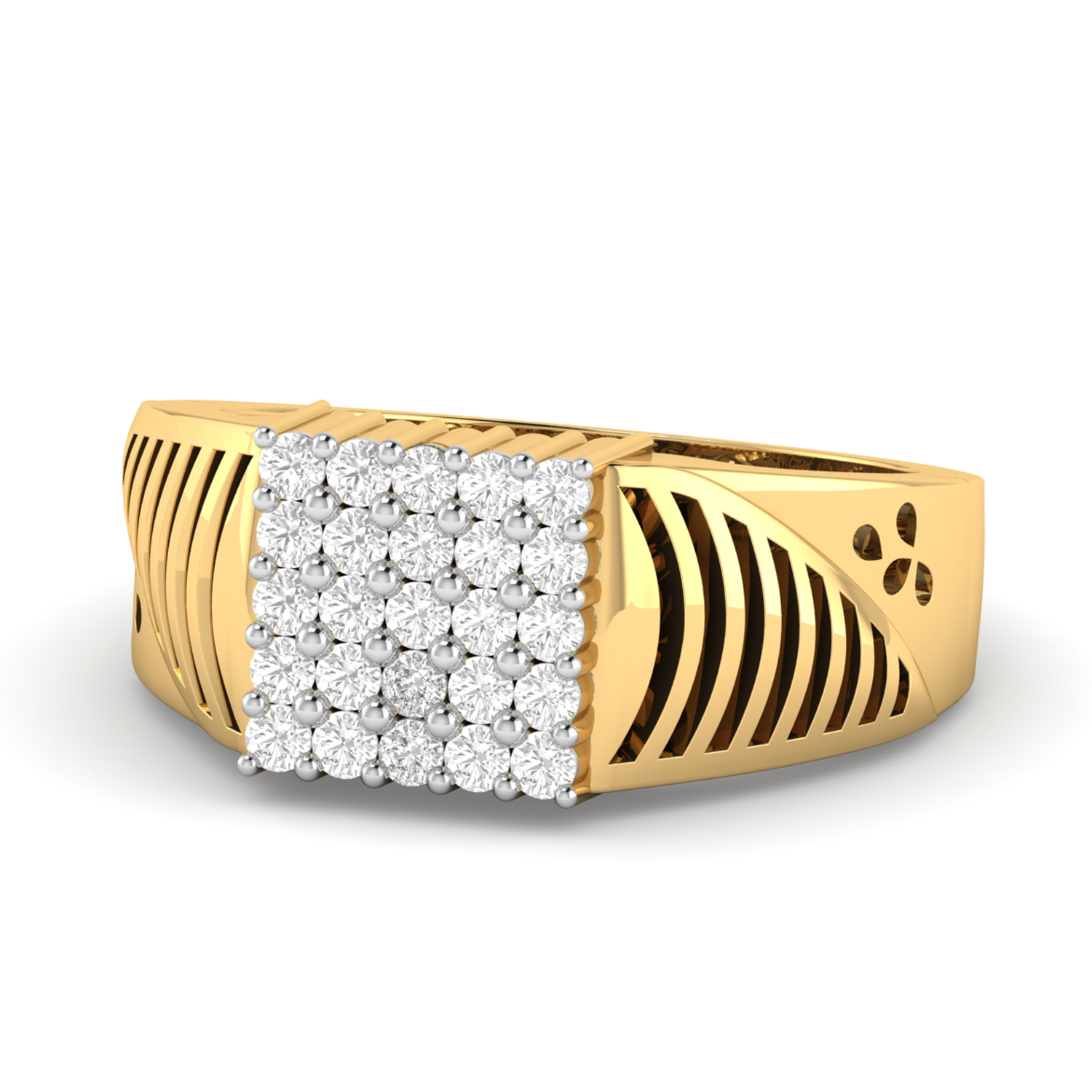 The Condon Gold Ring Ships Faster | PC Jeweller