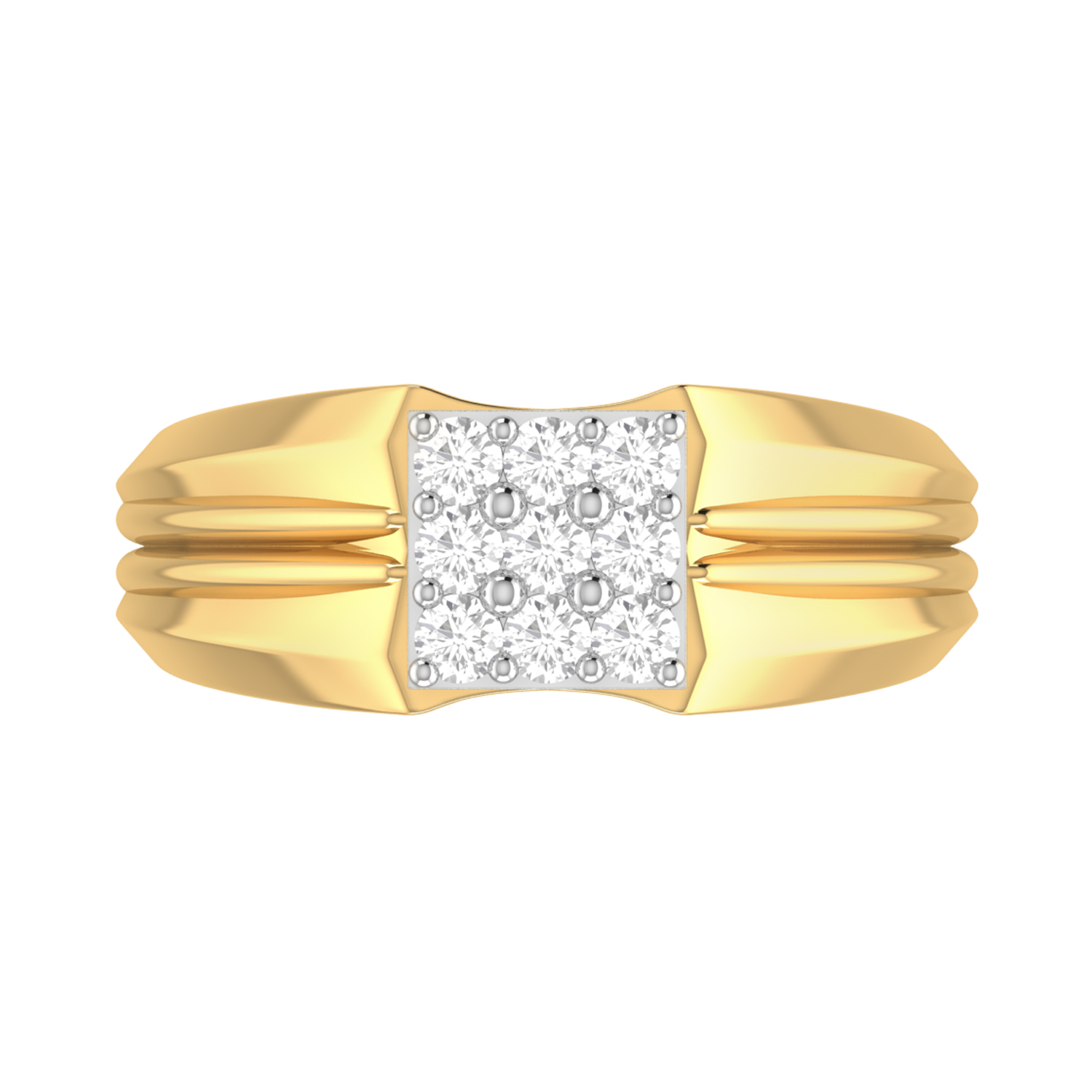 The Gerd Gold Ring by PC Jeweller