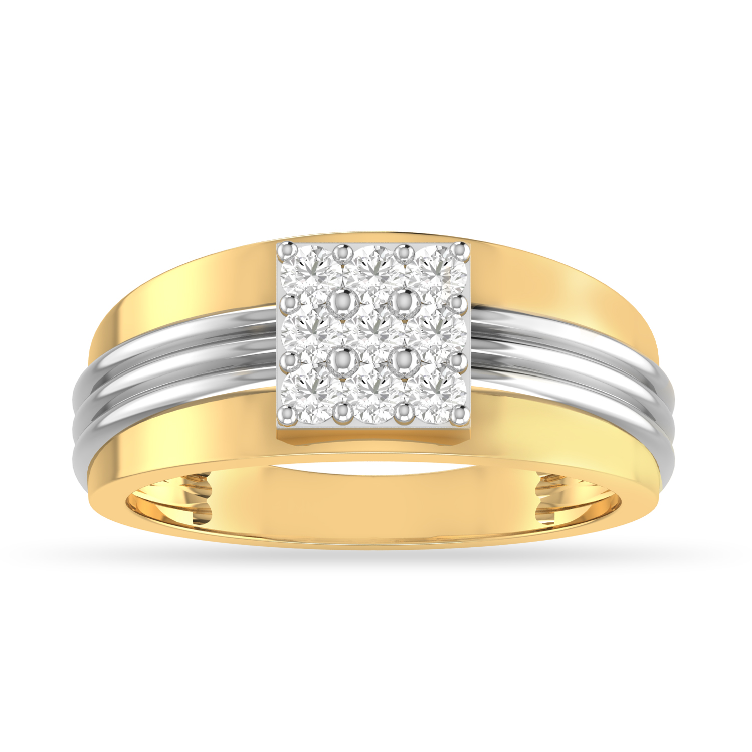 The Kulbert Gold Ring | PC Jeweller