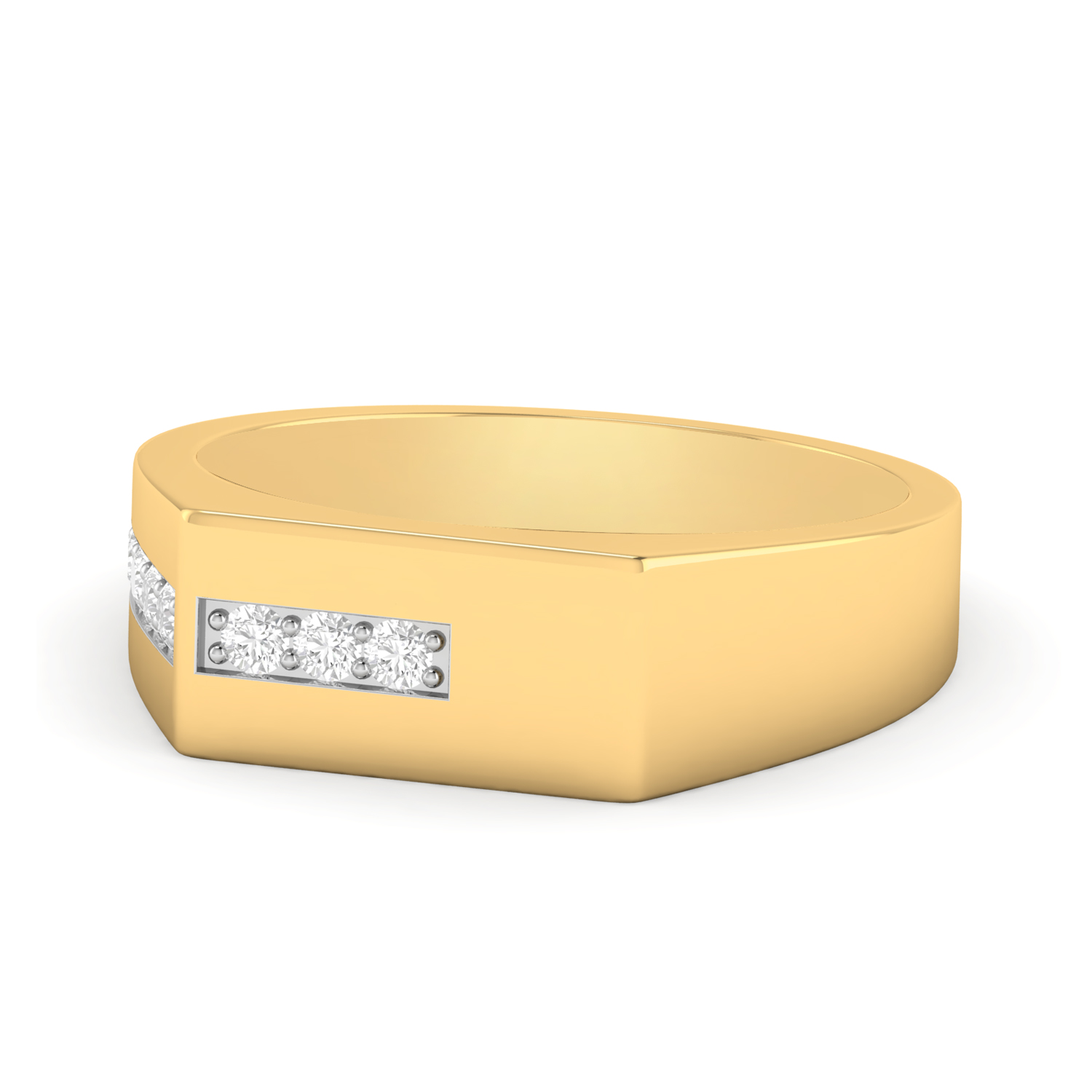 The Lesedi Gold Ring by PC Jeweller
