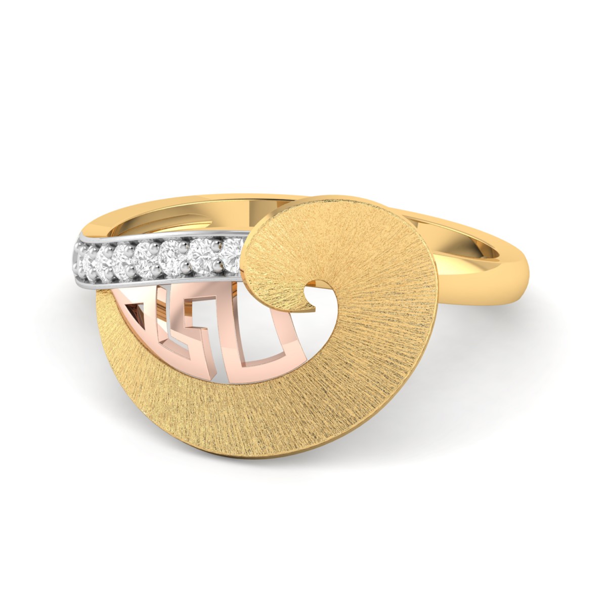 The Brooke Gold Ring | PC Jeweller