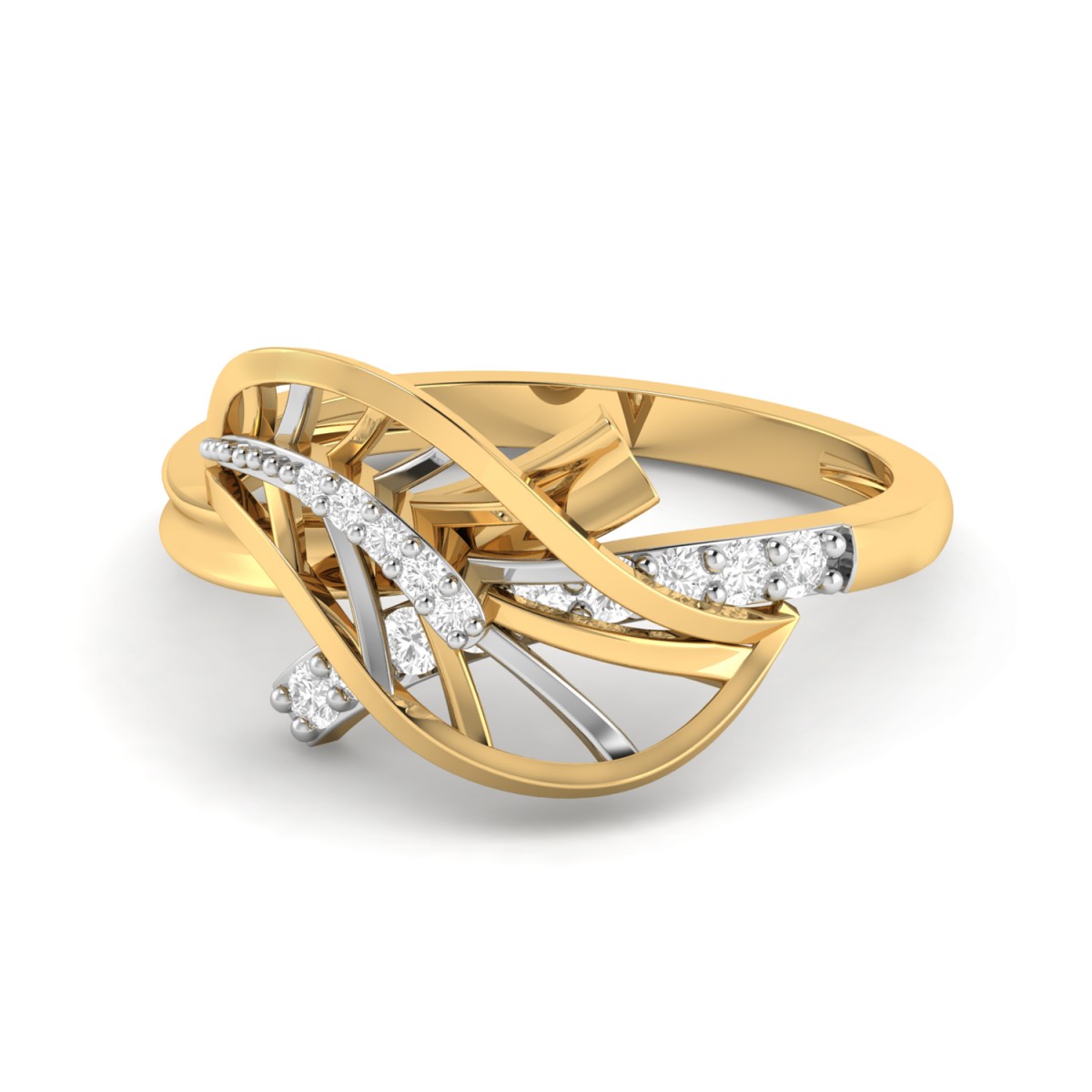 The Doro Gold Ring | PC Jeweller