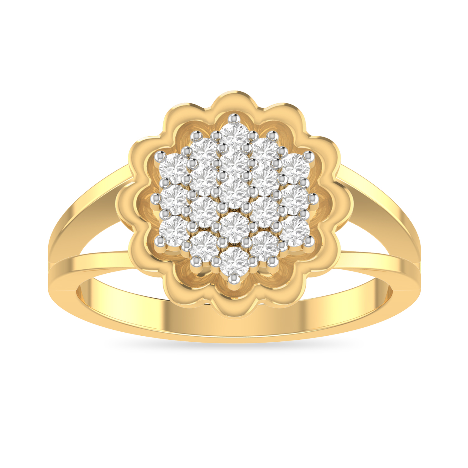 The Lester Gold Ring by PC Jeweller