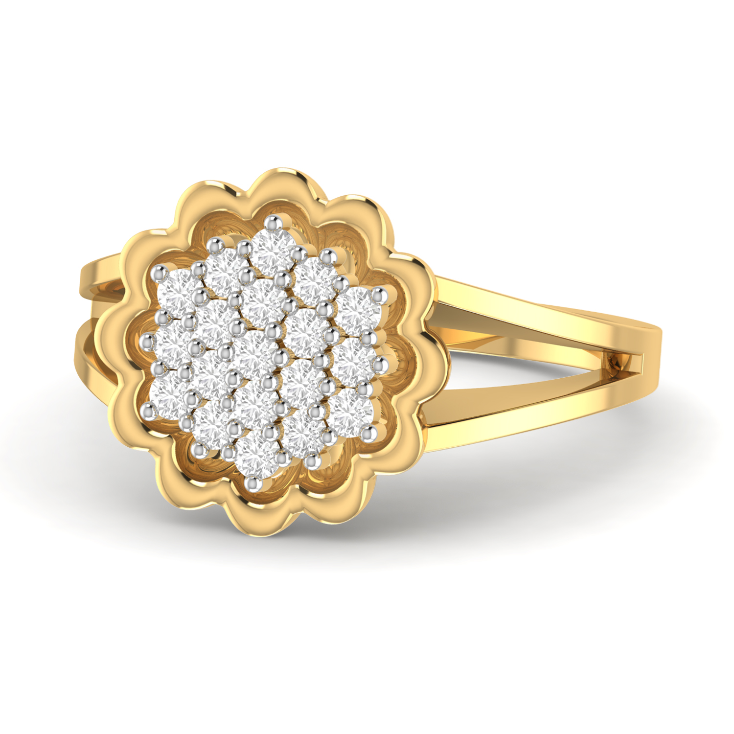 The Lester Gold Ring by PC Jeweller