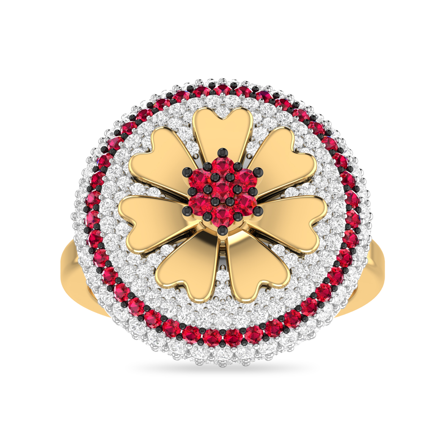 The Schmaiah Gemstone Ring by PC Jeweller