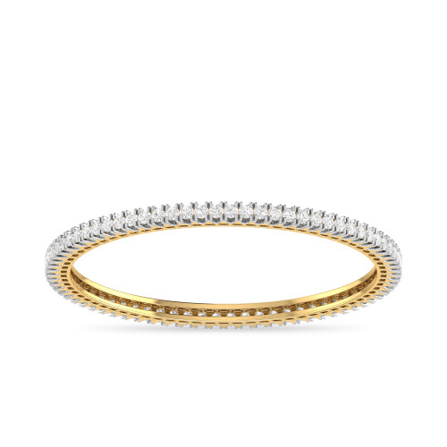 The Hasita Diamond Bangle by PC Jeweller