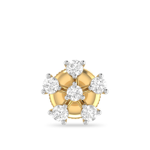 The Neelam Diamond Earrings by PC Jeweller
