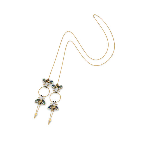 The Twins Beauty Diamond Silver Gogal Chain by PC Jeweller